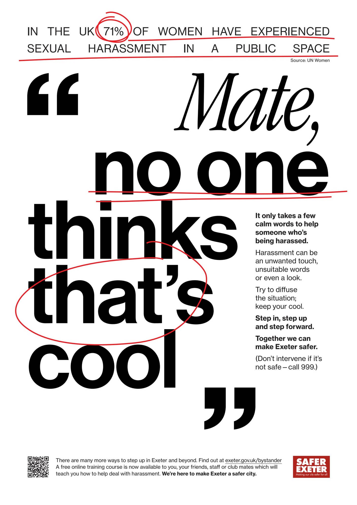 Safer Exeter A4 Posters by University of Exeter - Issuu