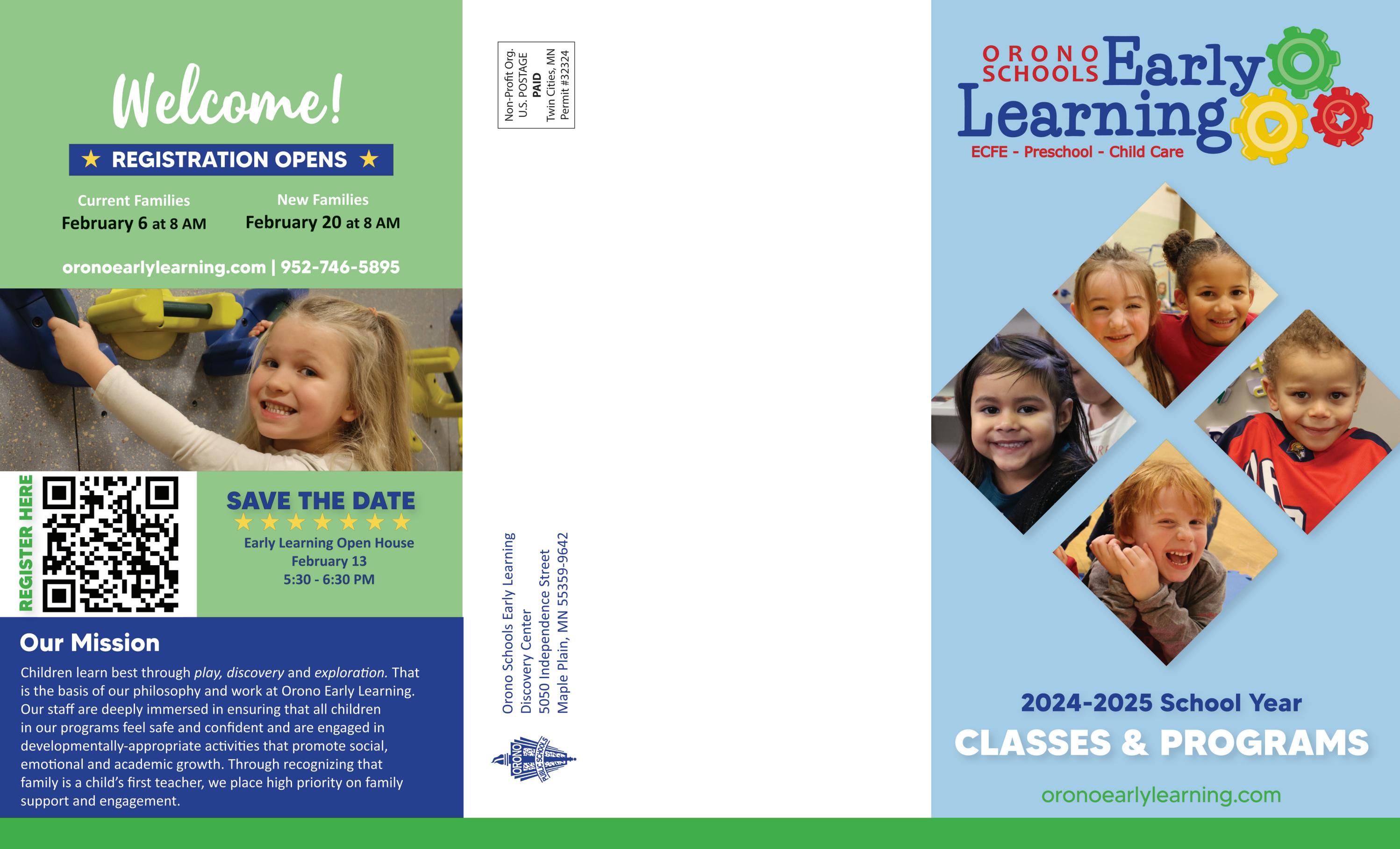 Early Learning Pamphlet by Orono Community Education - Issuu