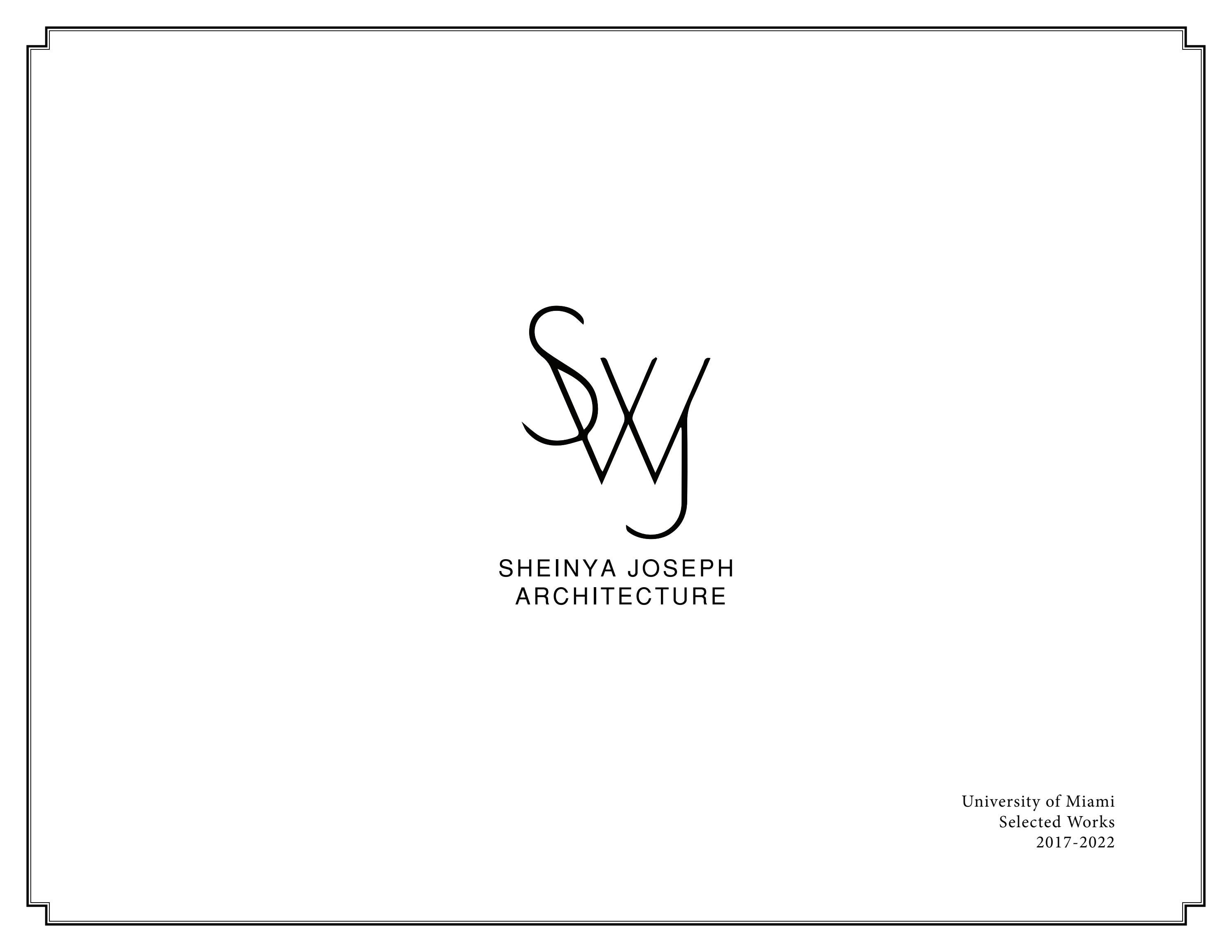 Academic Portfolio - Sheinya Joseph by Sheinya Joseph - Issuu