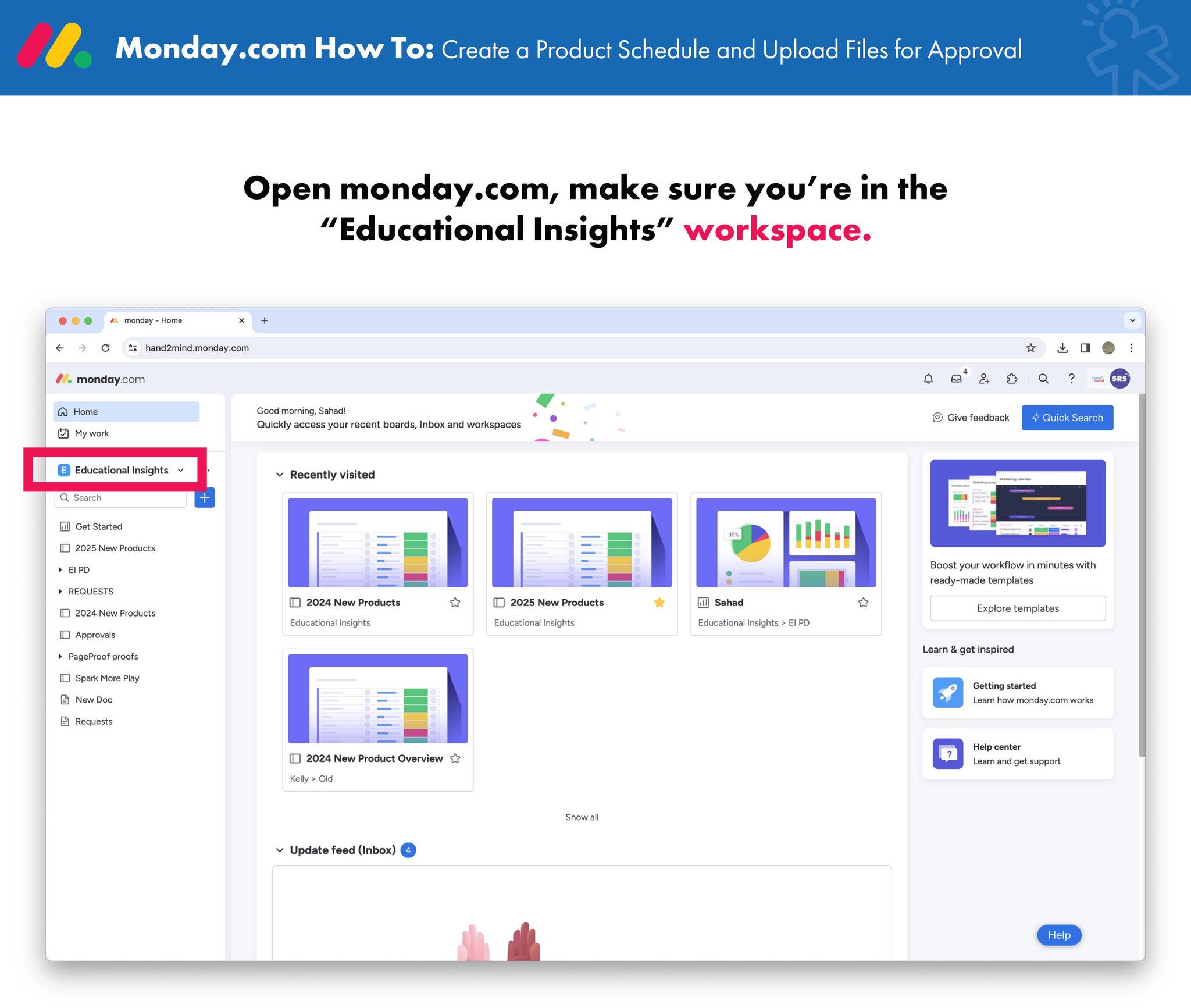 Monday.com How To Guide by Educational Insights® - Issuu