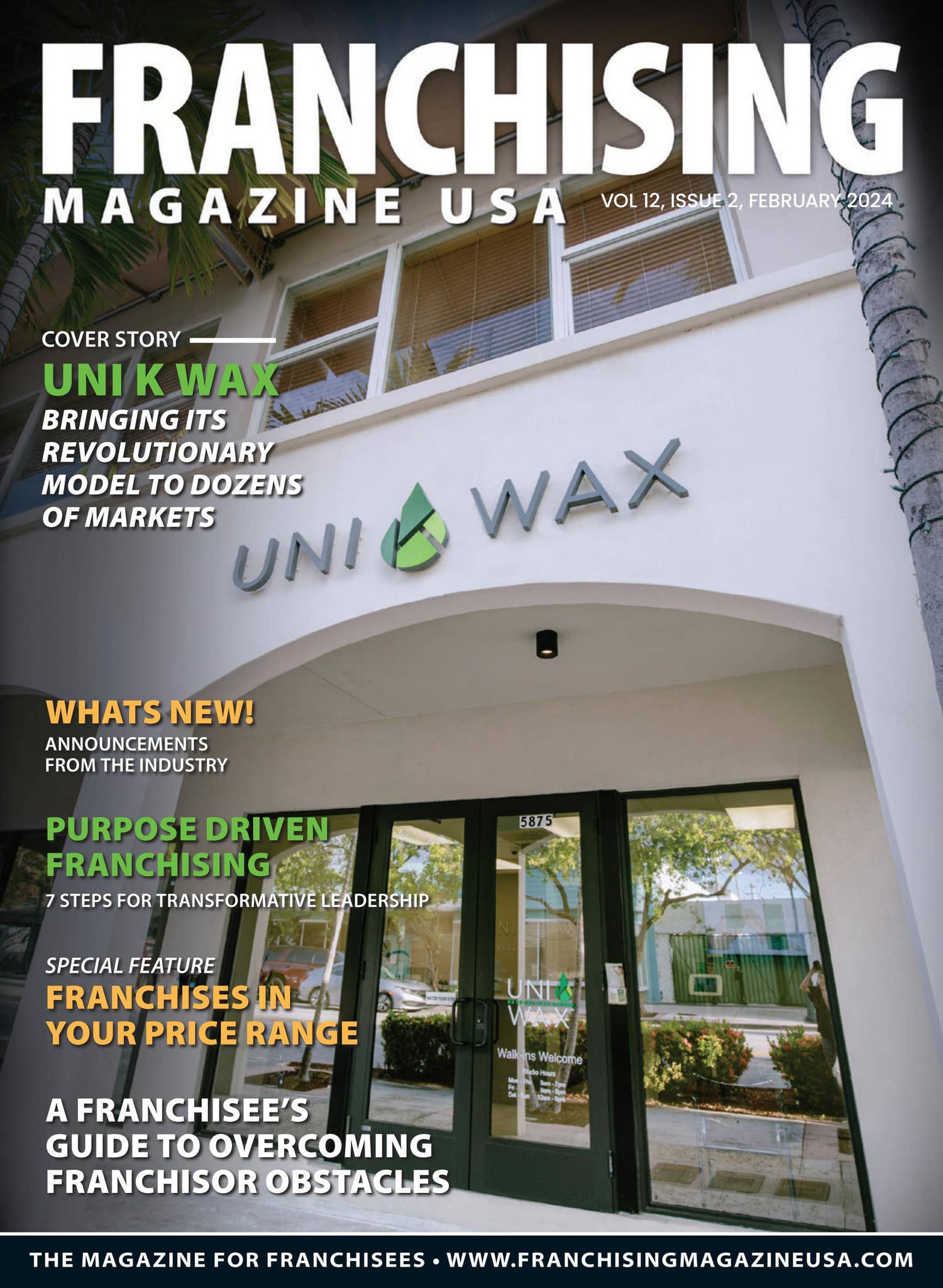 Franchising Magazine USA February 2024 by CGB Publishing - Issuu