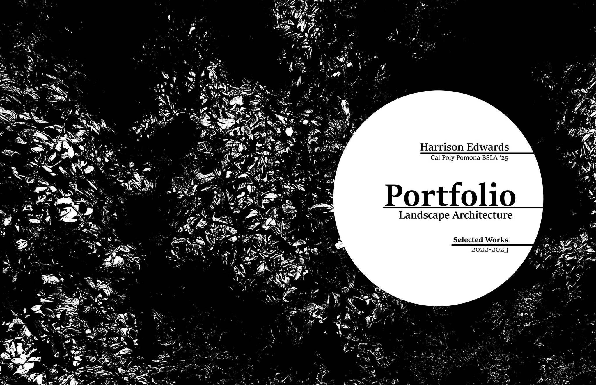 CPP - Harrison Edwards BSLA Portfolio by Harrison H. Edwards - Issuu