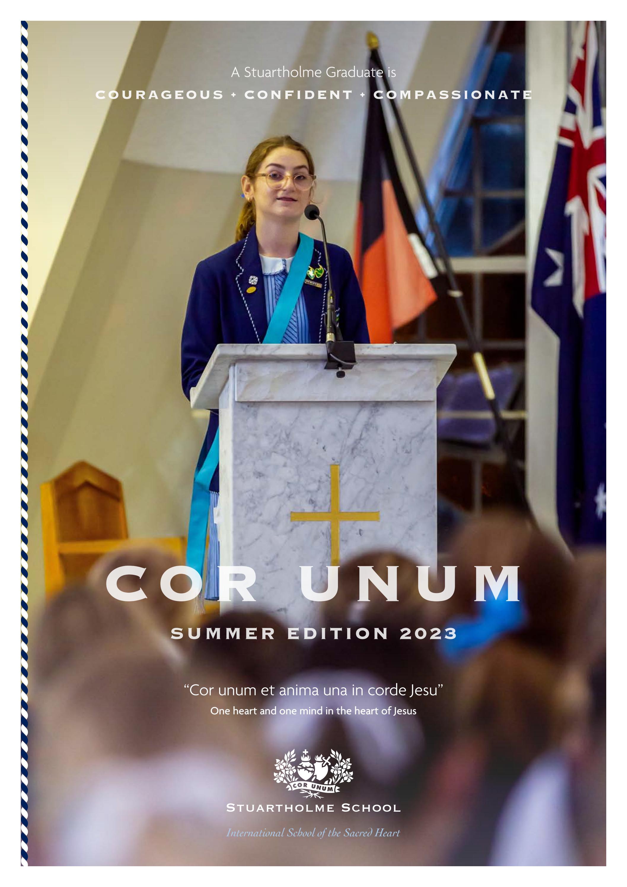 Cor Unum Summer Edition 2023 by Stuartholme School - Issuu