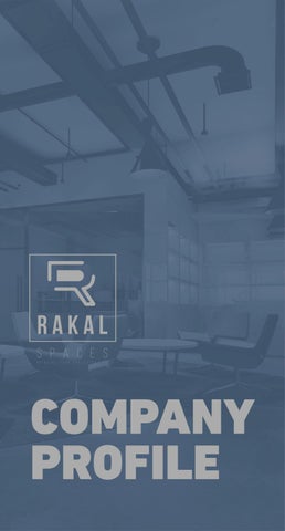 RAKAL - COMPANY PROFILE by ToneDesignStudio - Issuu