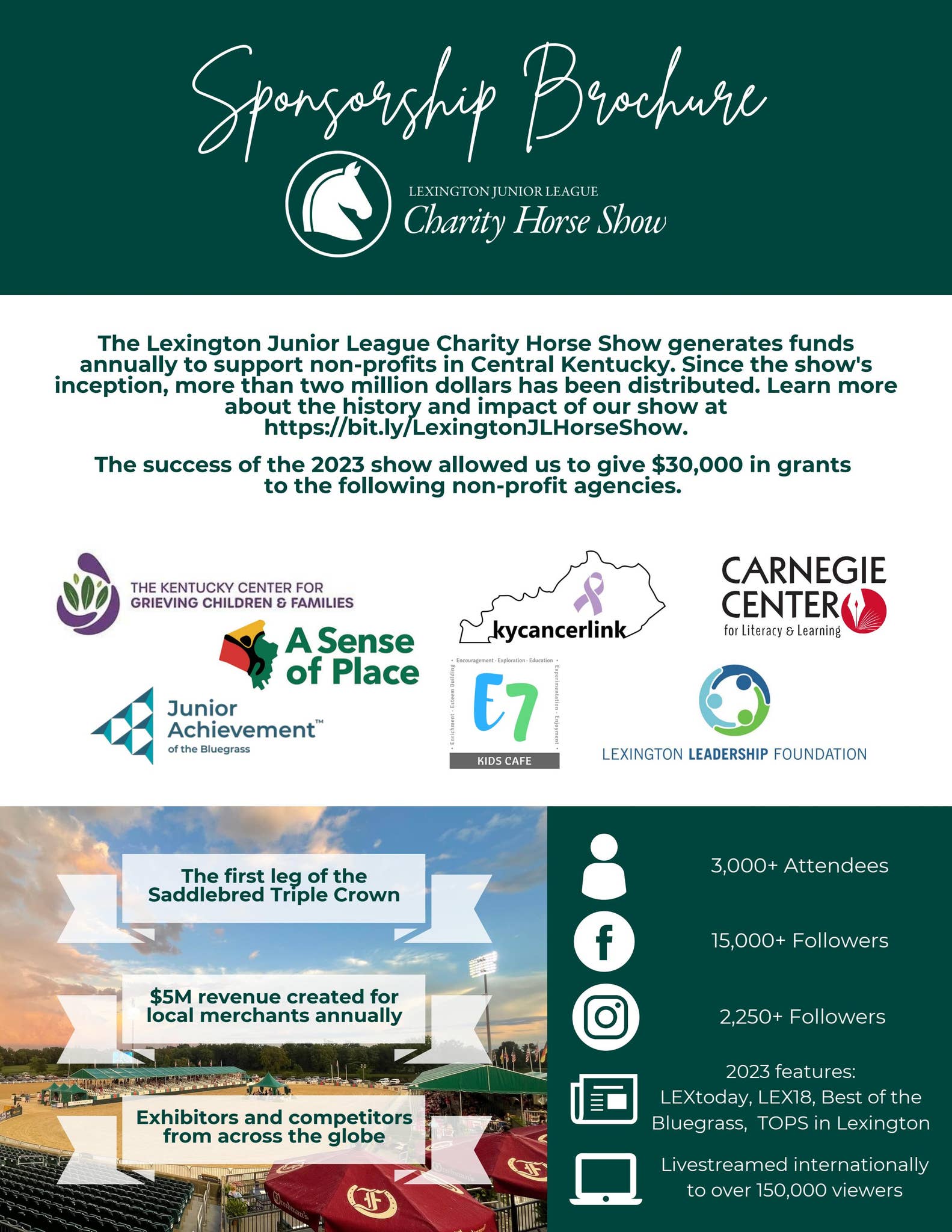 2024 Lexington Junior League Charity Horse Show Sponsorship Brochure by ...