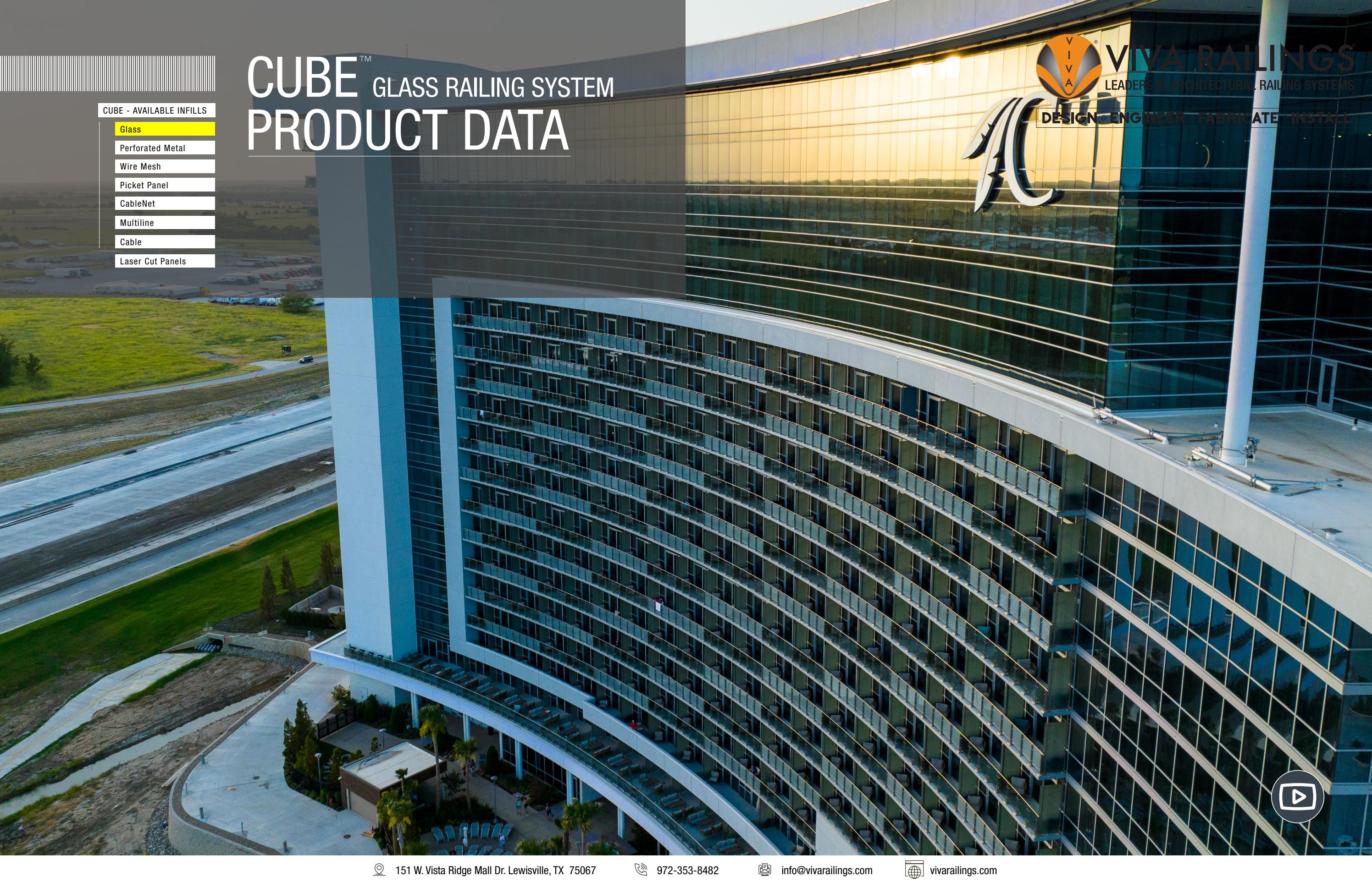CUBE GLASS Product Data by viva.railings - Issuu