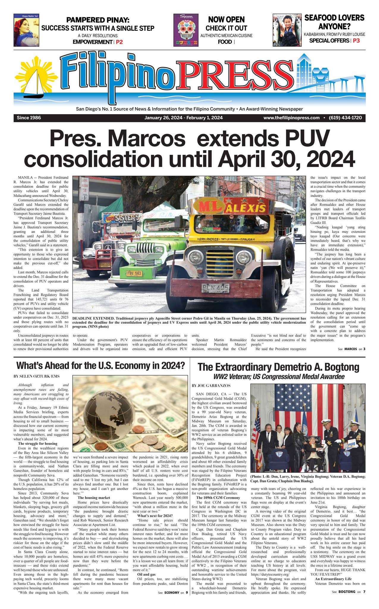 The Filipino Press: January 26 - February 1, 2024 by The Filipino Press ...