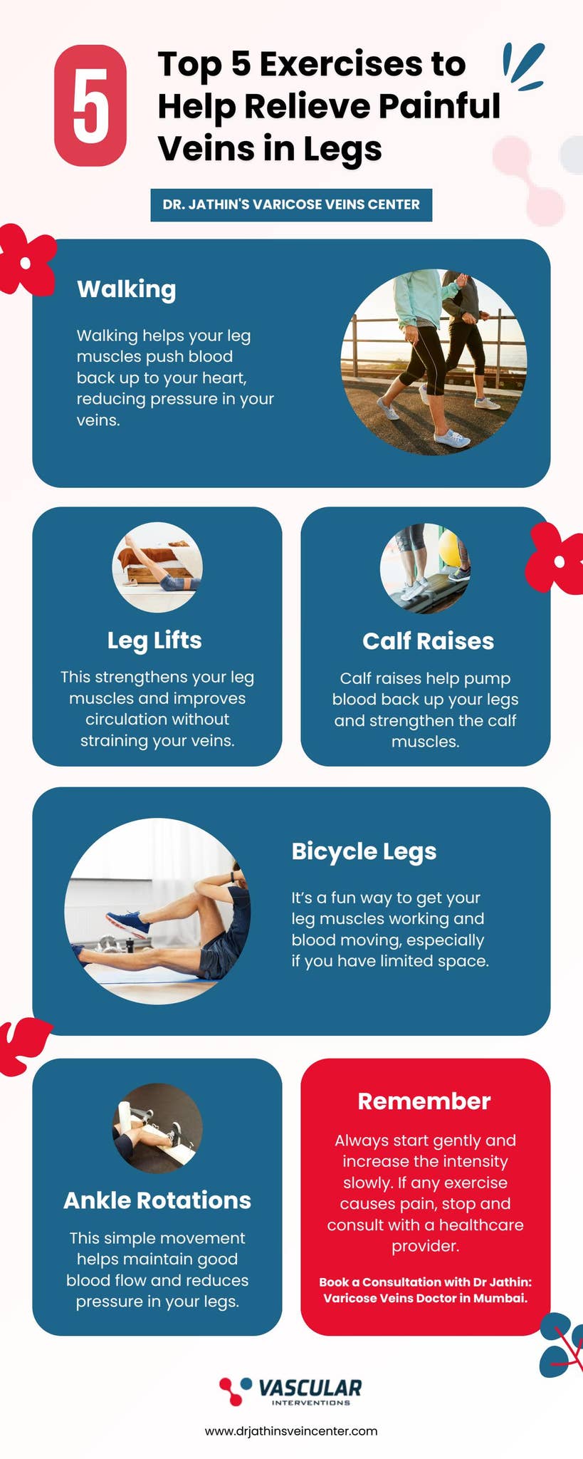 The Ultimate Workout Guide for Painful Leg Veins: Top 5 Exercises by ...