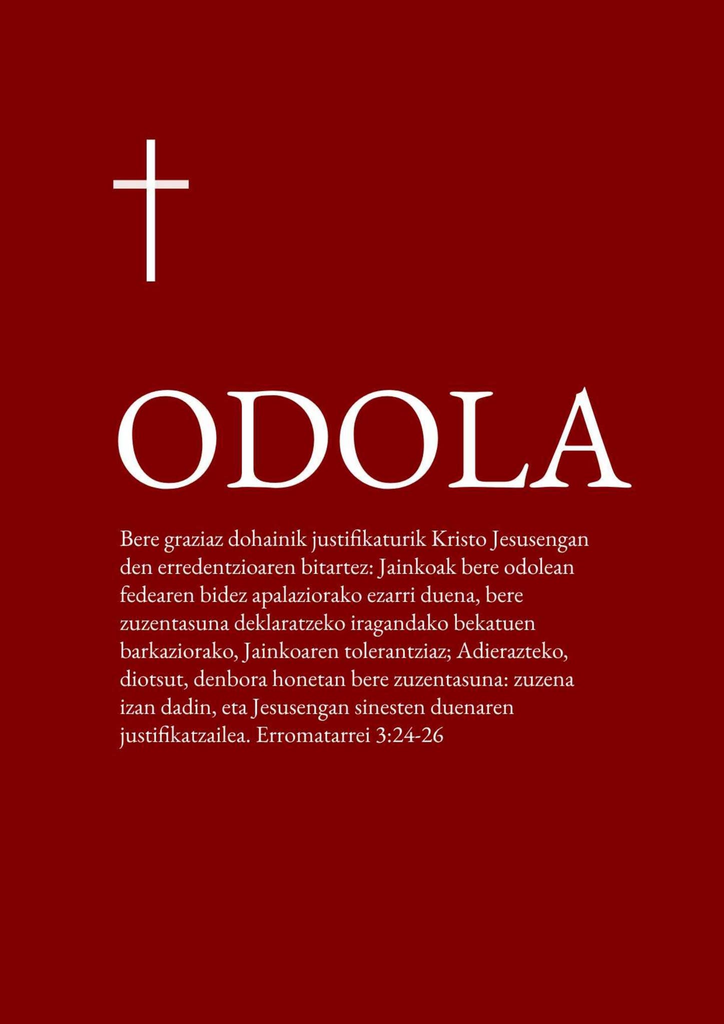 Basque - The Blood of Jesus Christ by Filipino Tracts and Literature ...