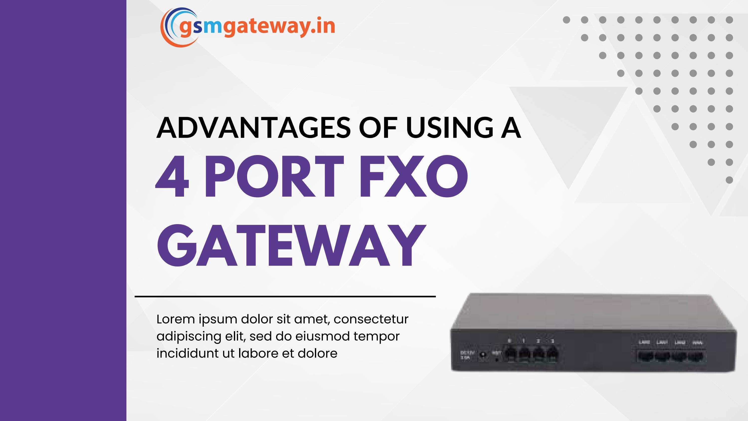 4 Port FXO Gateway by neeraj negi - Issuu