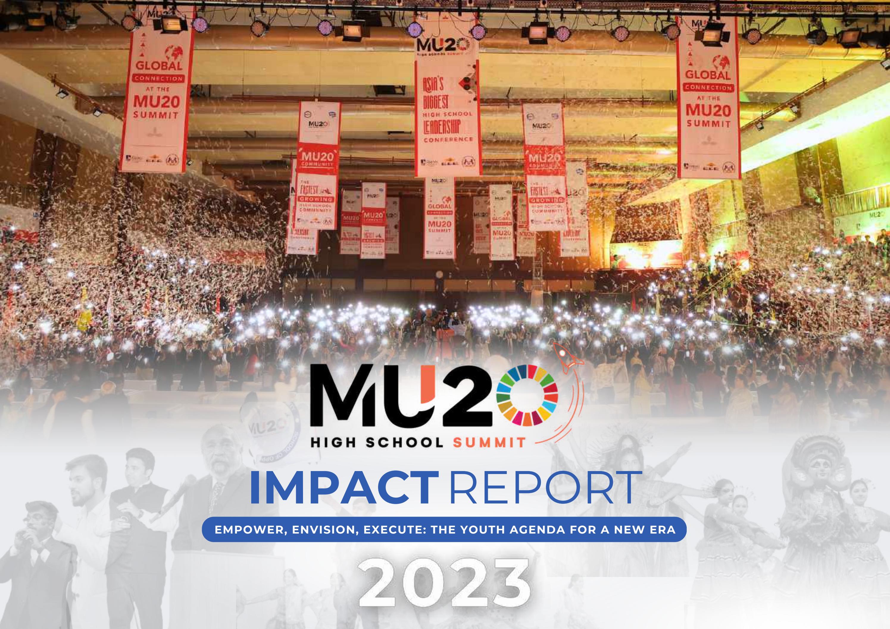 Imapct Report - MU20 High School Summit - Asia's Biggest High School ...