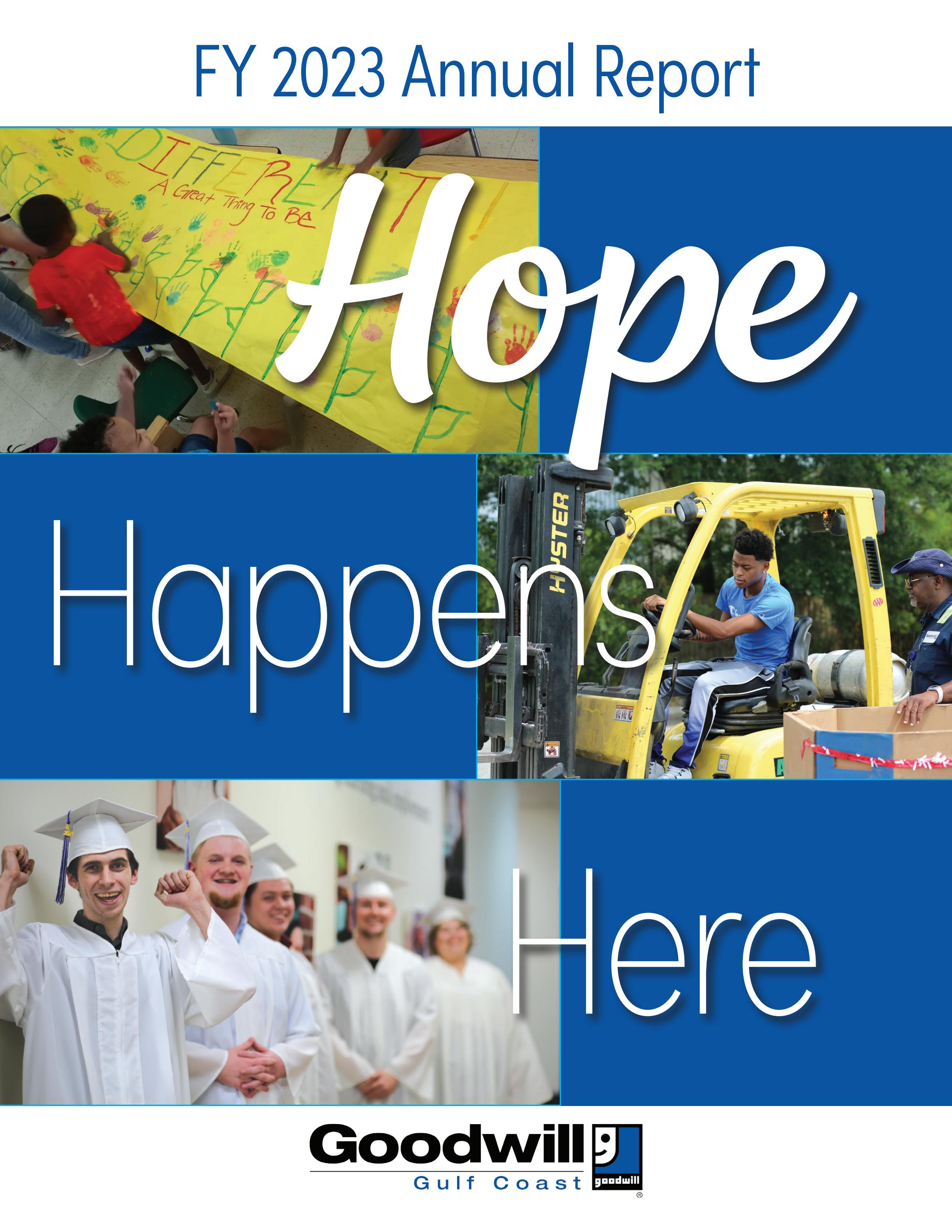 2023 Annual Report Goodwill Gulf Coast by Goodwill Gulf Coast - Issuu