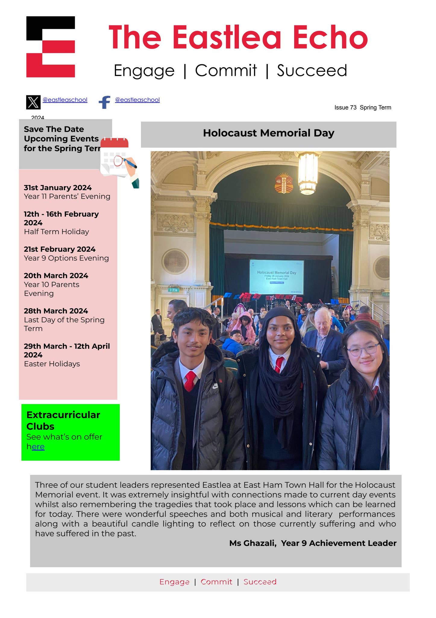 Eastlea Echo 73 by newhamcommunitylearning - Issuu