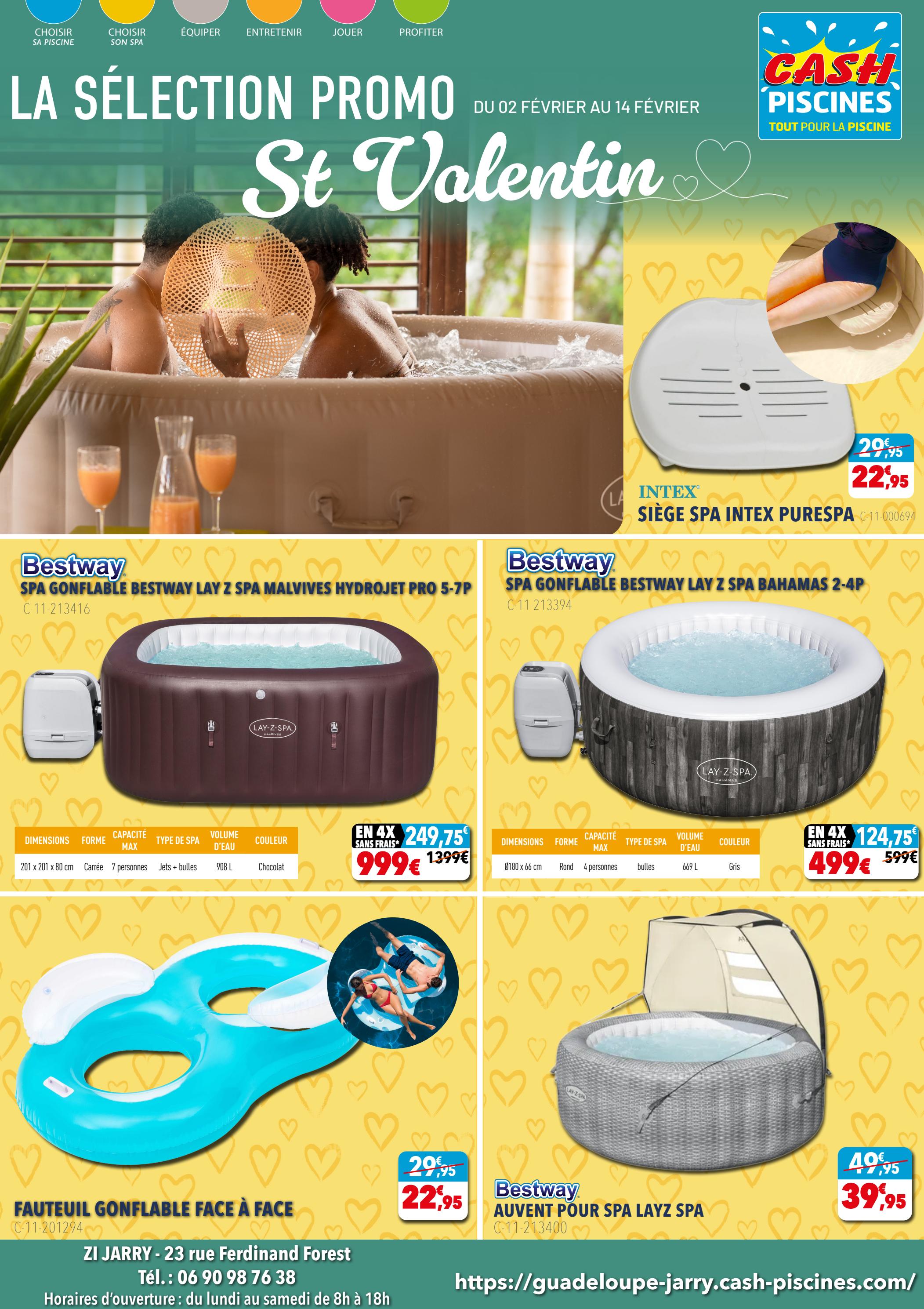Nos offres Saint Valentin ! by cashpiscines2 - Issuu