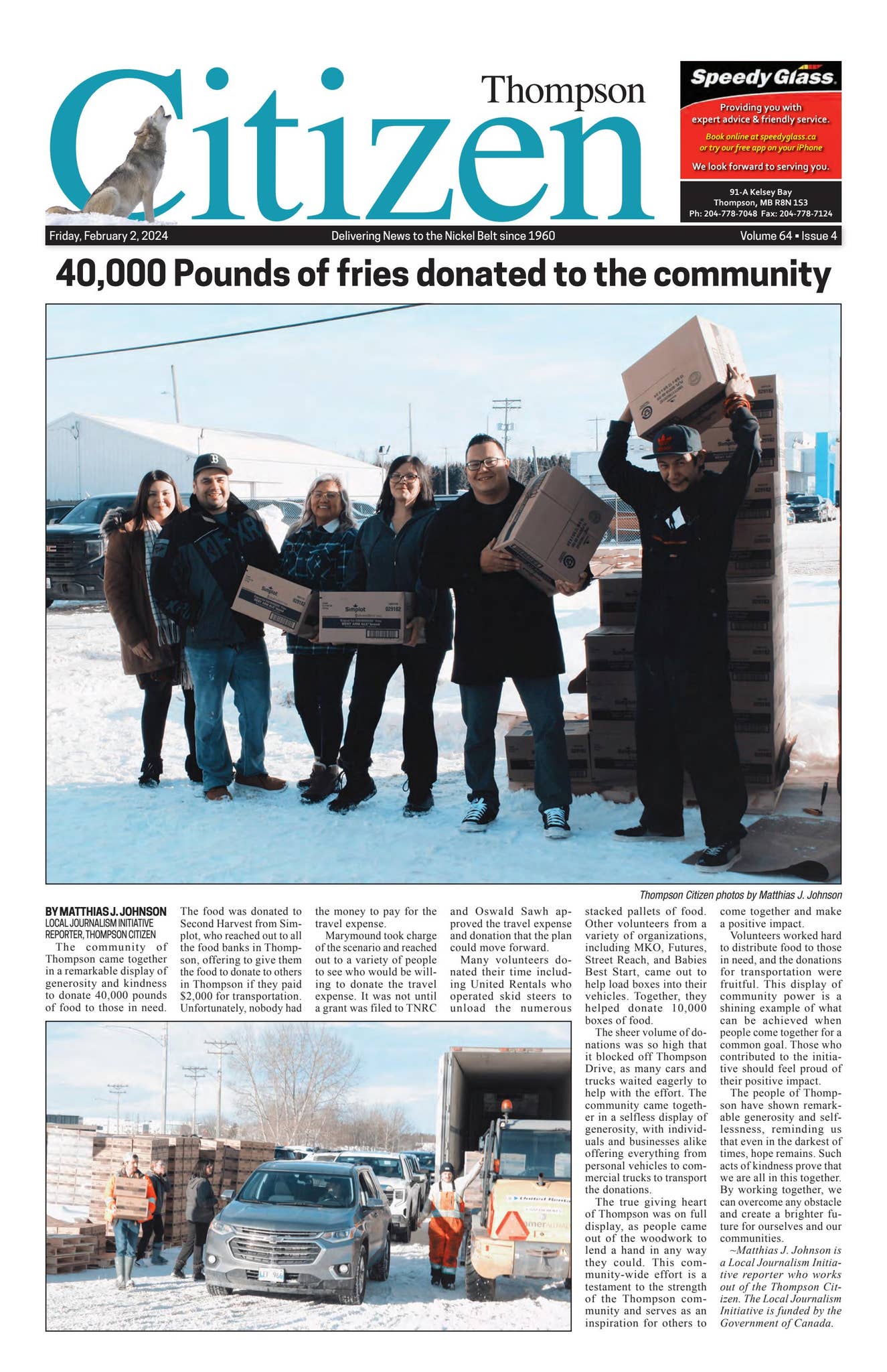 February 2 2024 by Thompson Citizen - Issuu