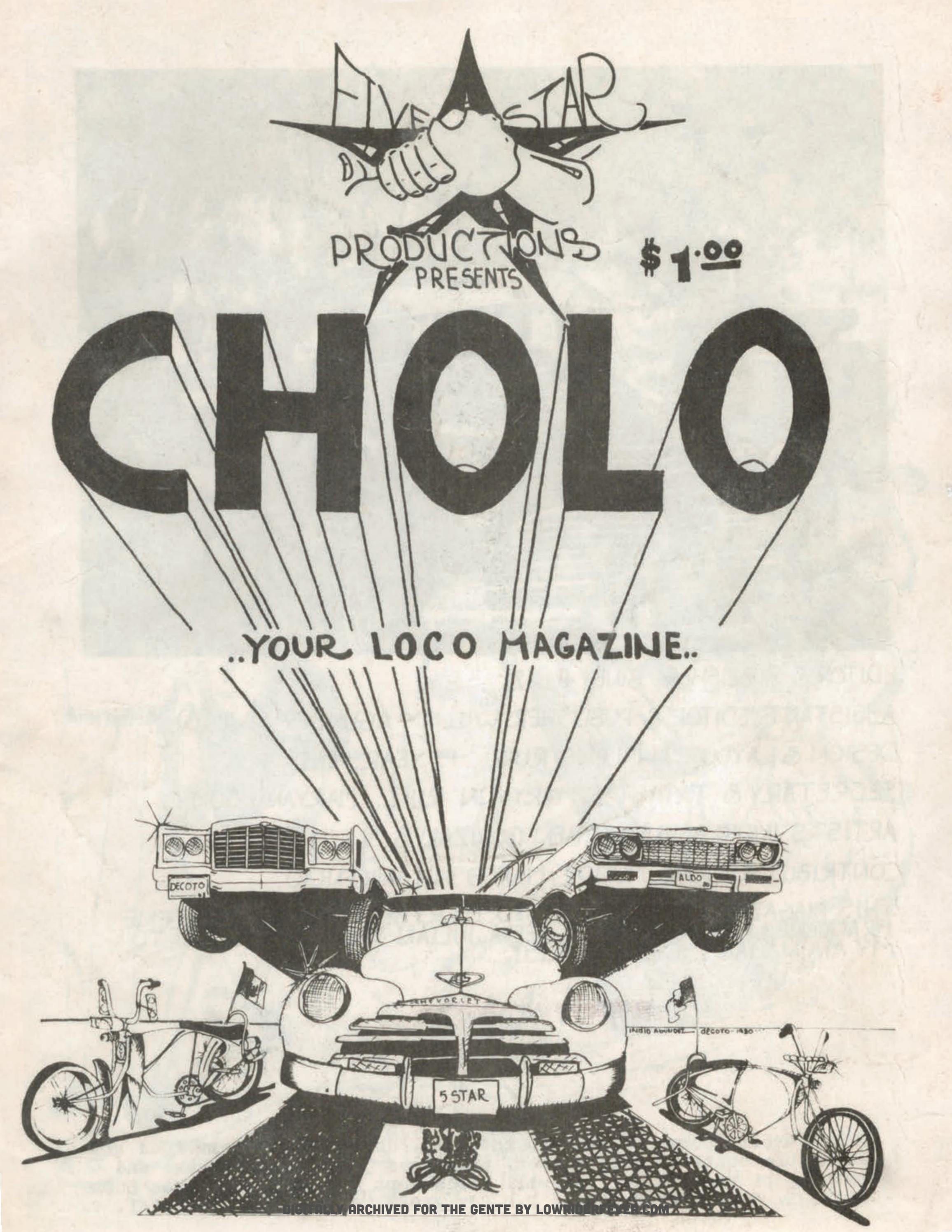 Cholo, Your Loco Magazine, 1979 by Lowrider Fever - Issuu