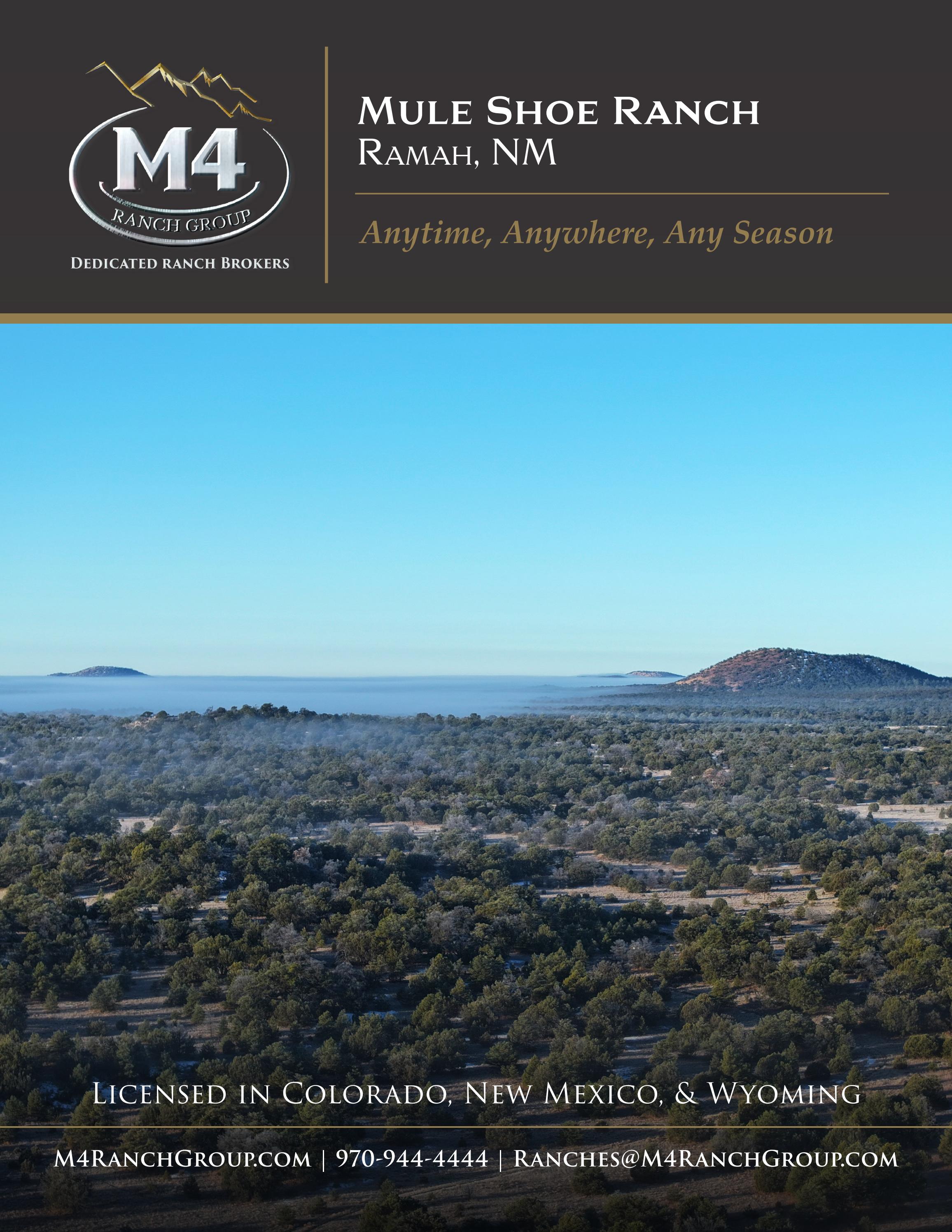 Mule Shoe Ranch, New Mexico by M4 Ranch Group - Issuu