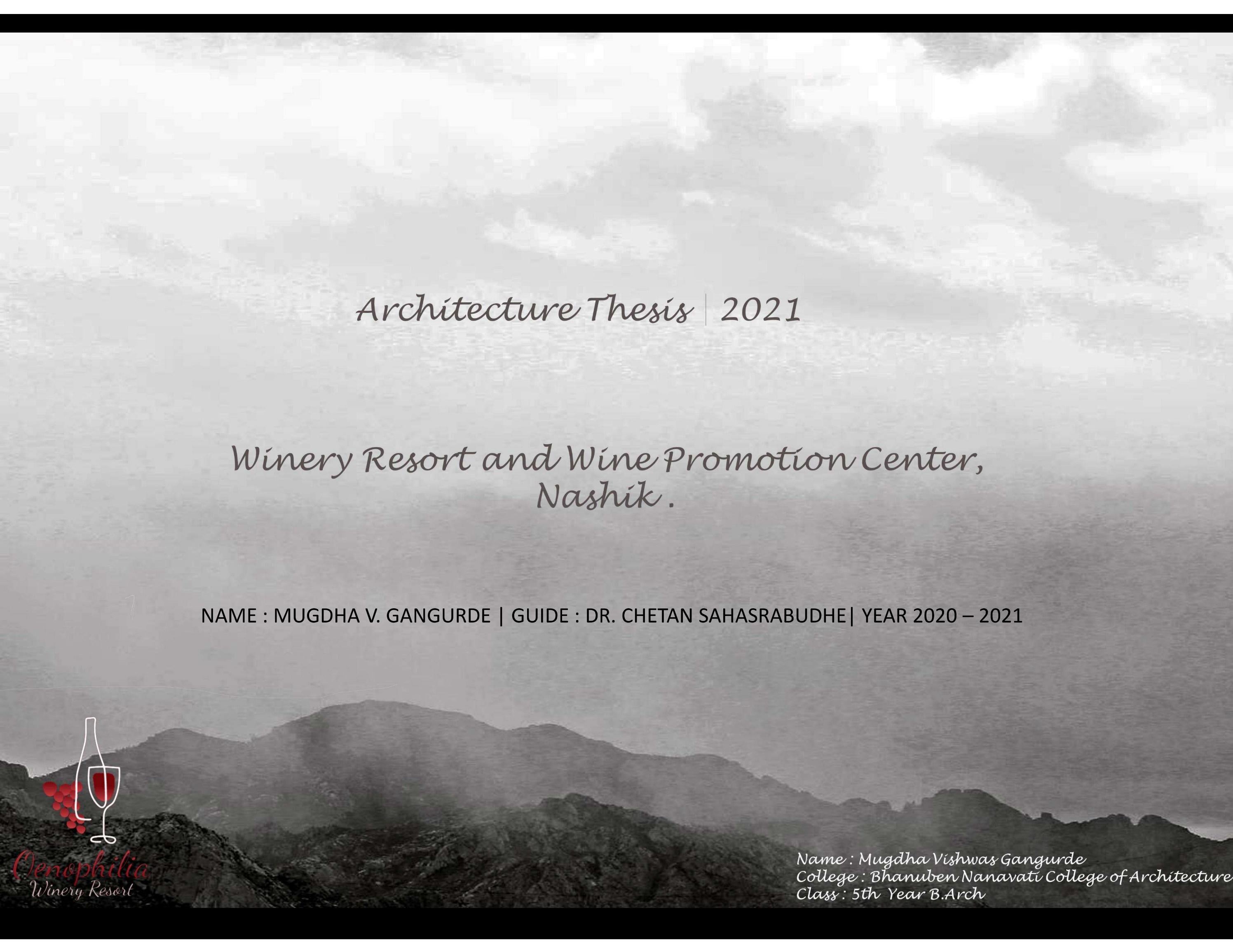 Winery Resort and Wine production Center , Nashik | Architectural ...