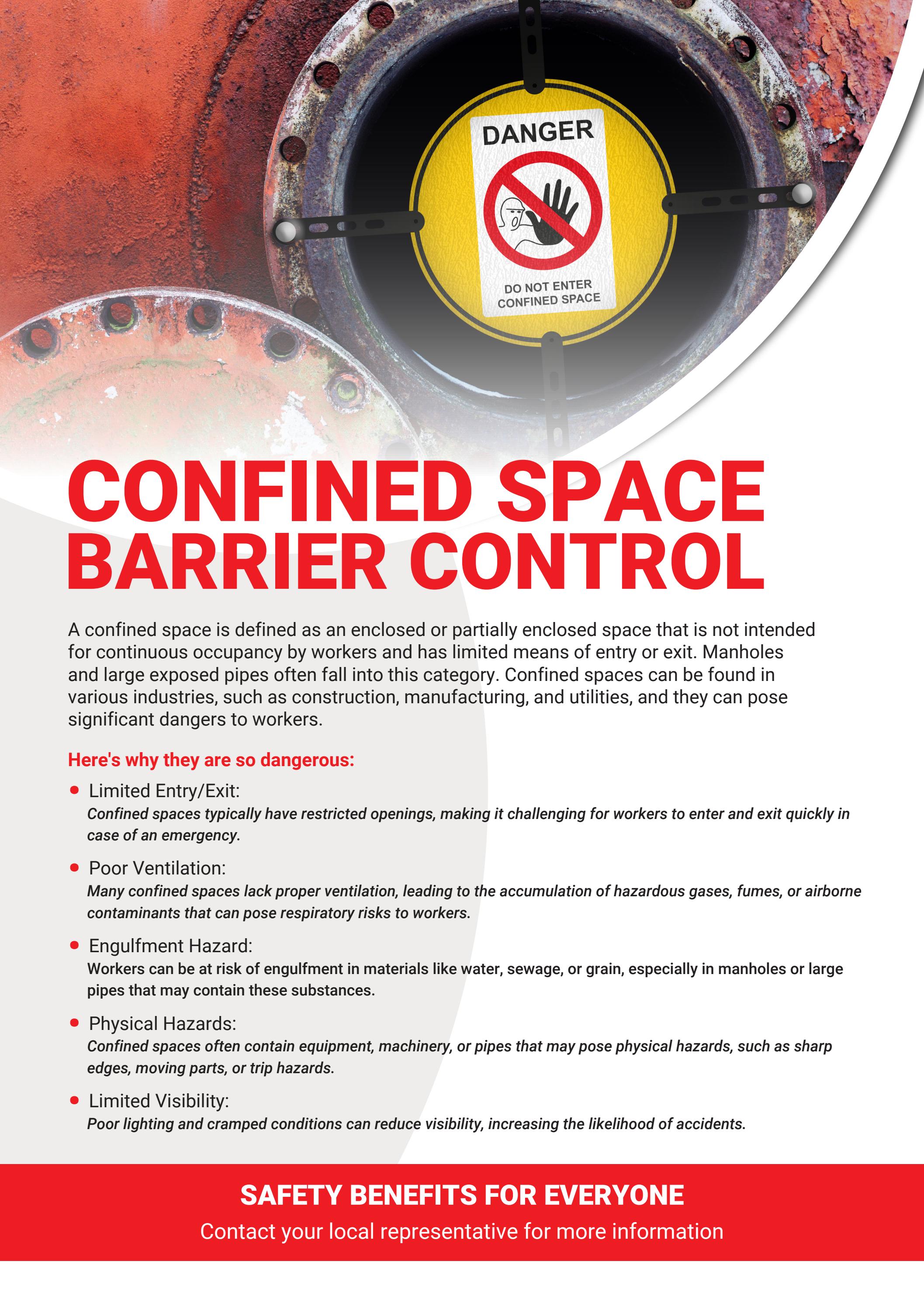 Confined Space Barrier Control by Centurion Europe - Issuu