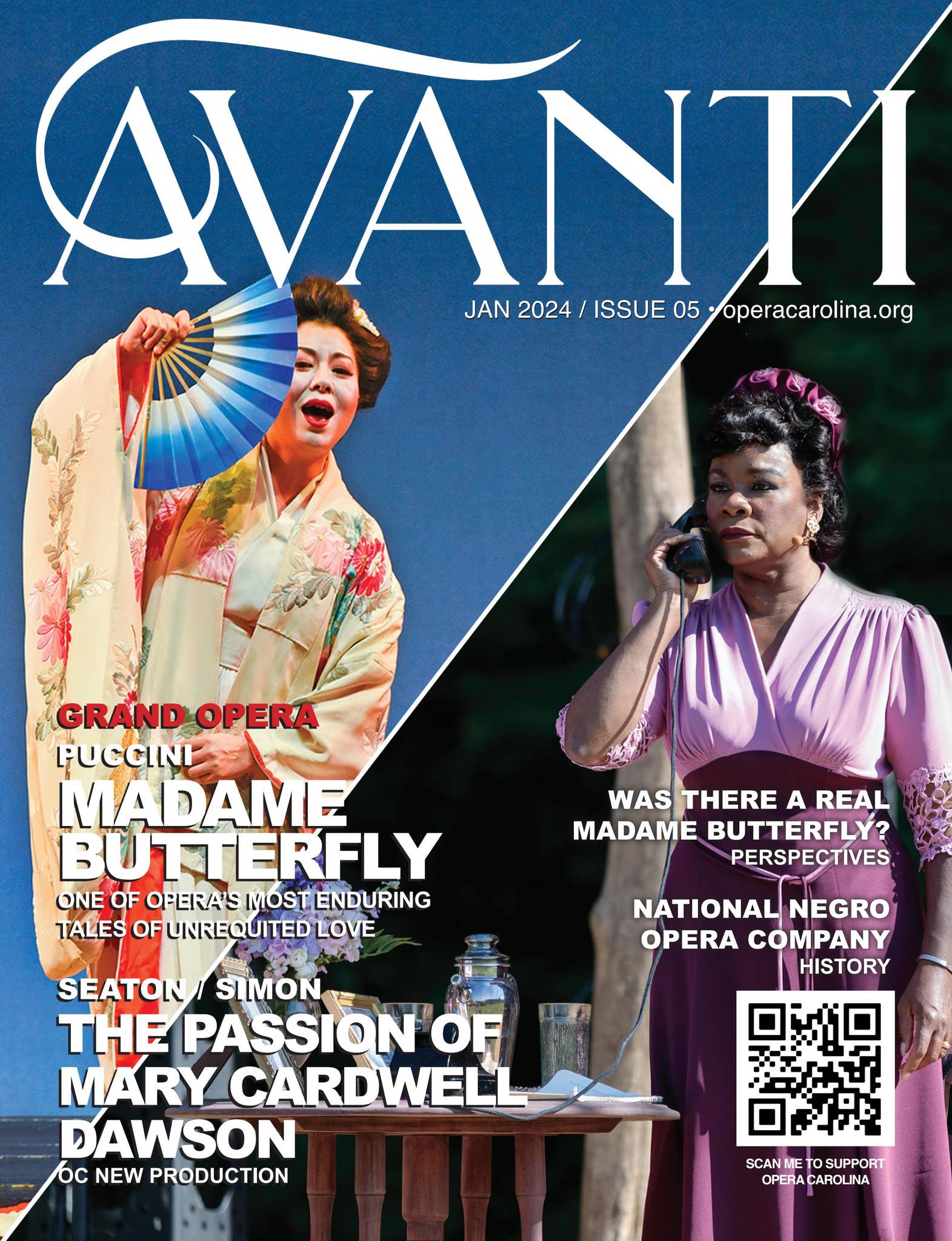 Avanti Magazine - Winter Edition - January 2024 by Opera Carolina - Issuu