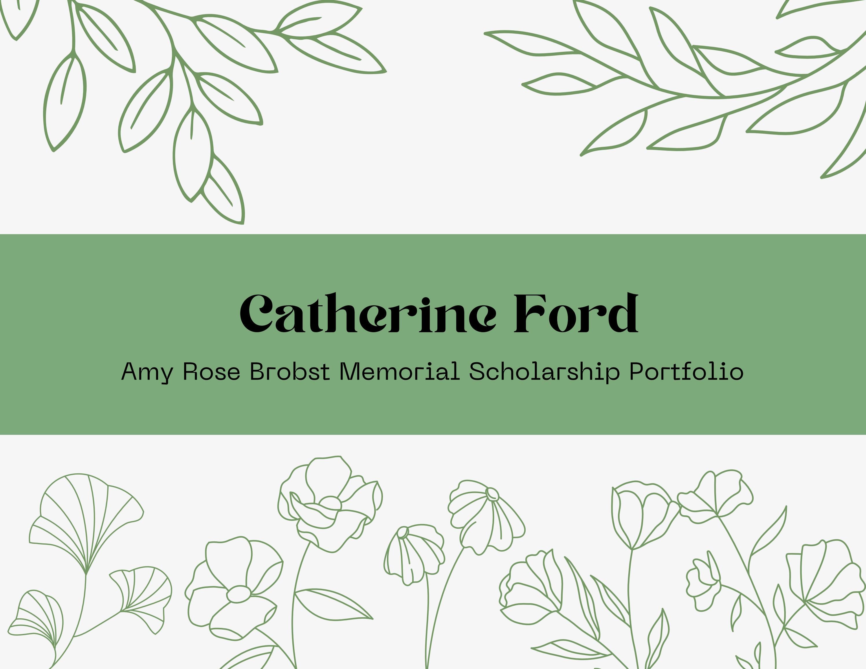 Catherine Ford - Portfolio by Catherine Ford - Issuu