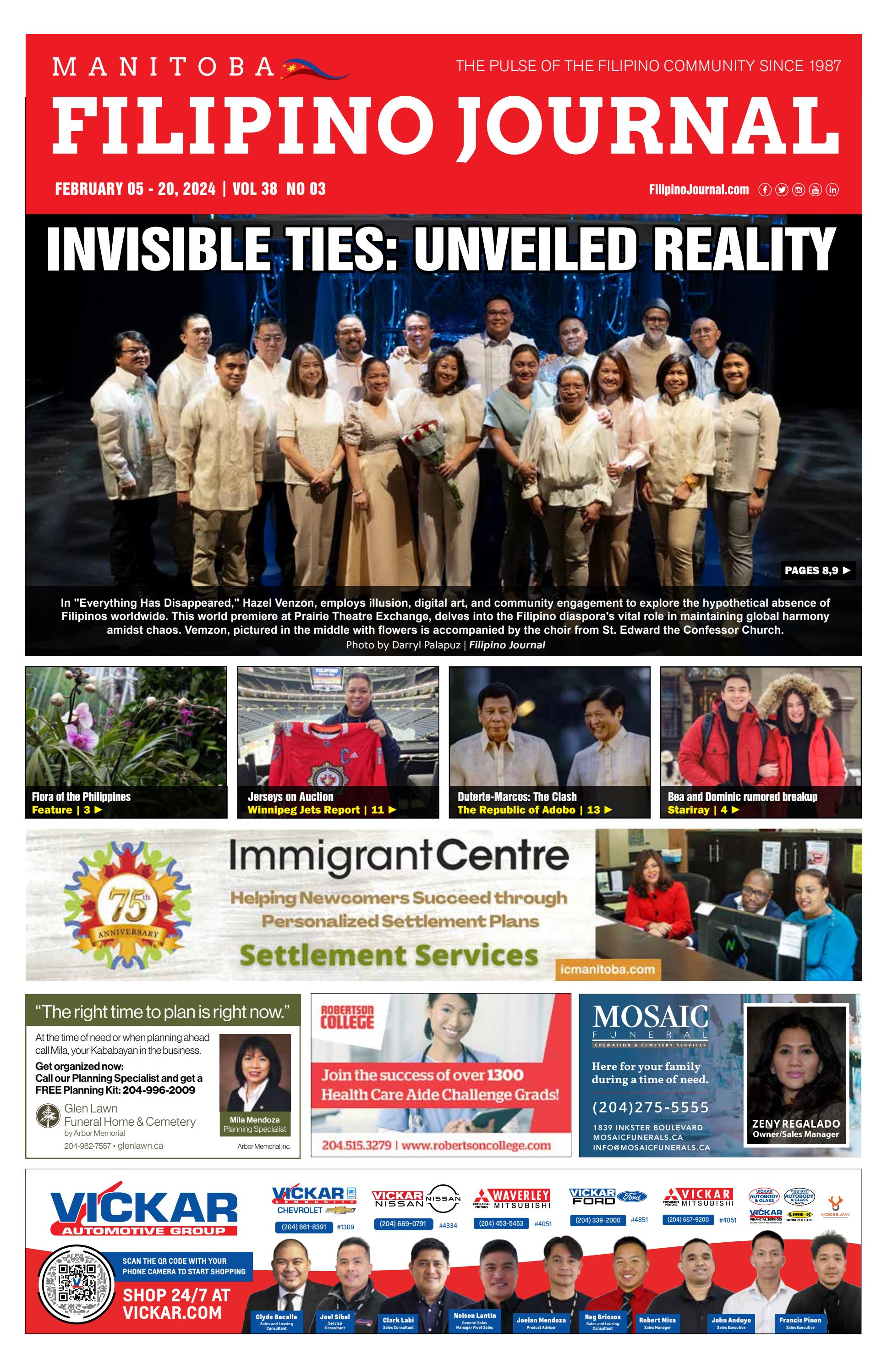 Filipino Journal, Manitoba Edition February 05 - 20, 2024 by Filipino ...