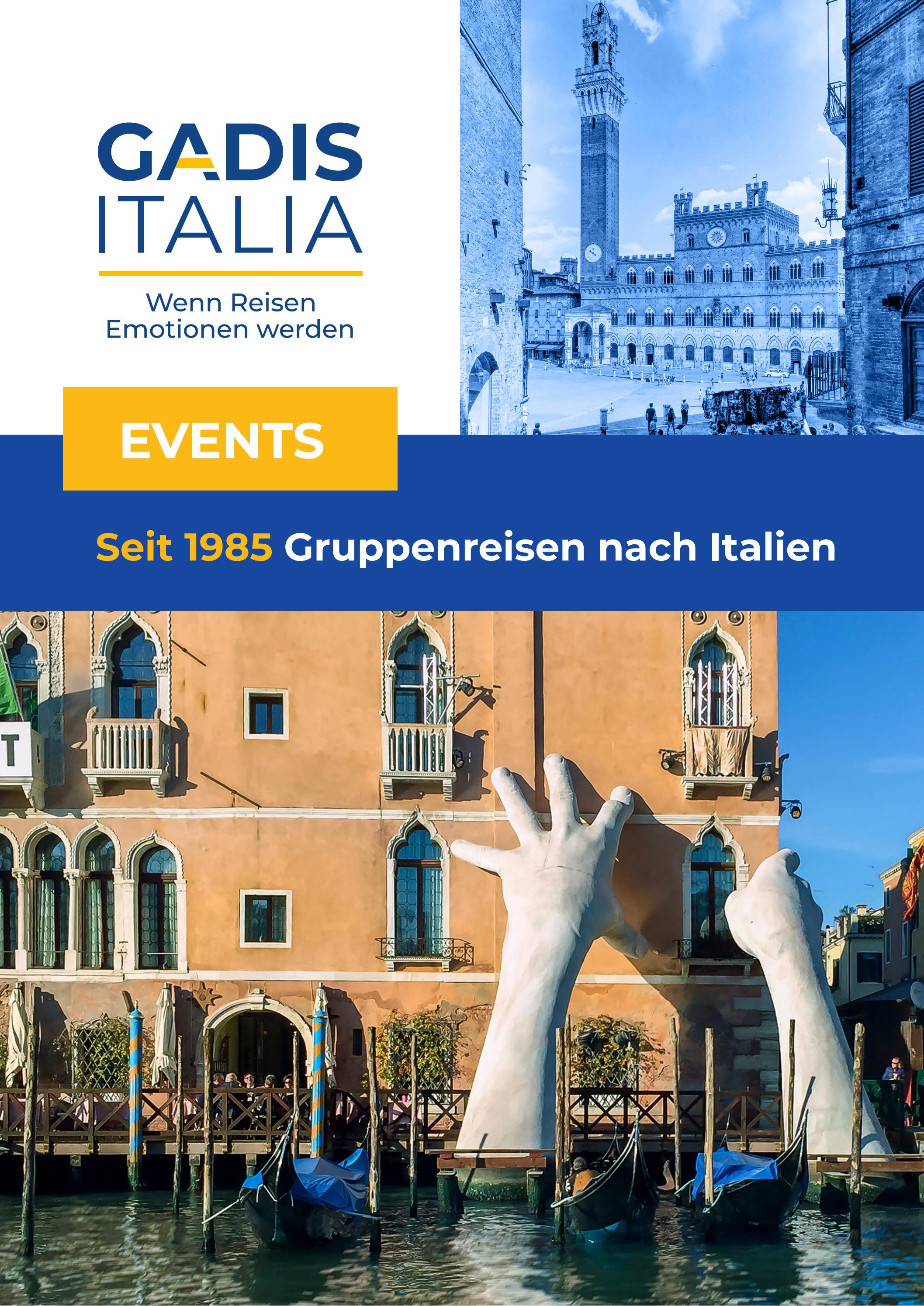 Events by Gadis Tourist Service Italia srl - Issuu