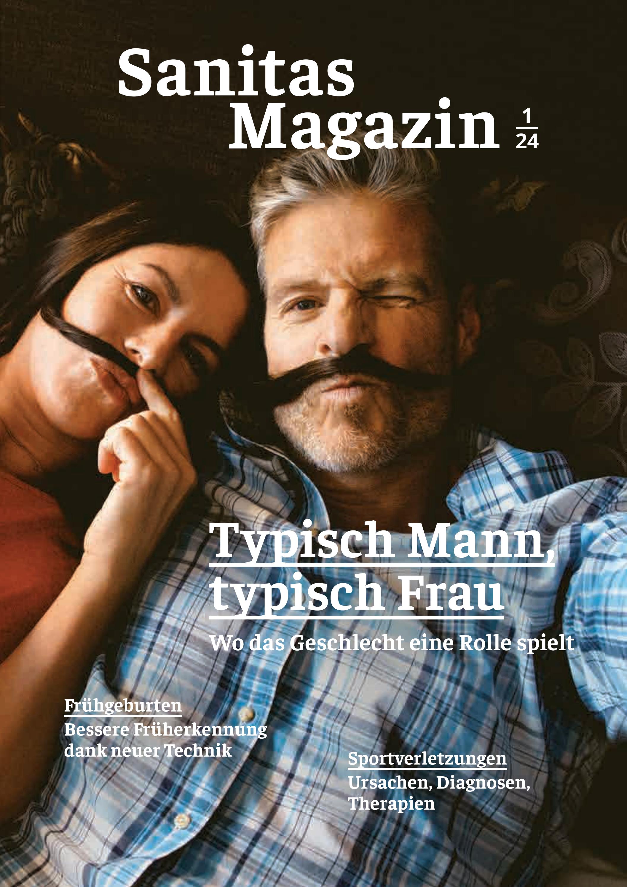 Sanitas Magazin 1/24: Typisch Mann, typisch Frau by Sanitas ...