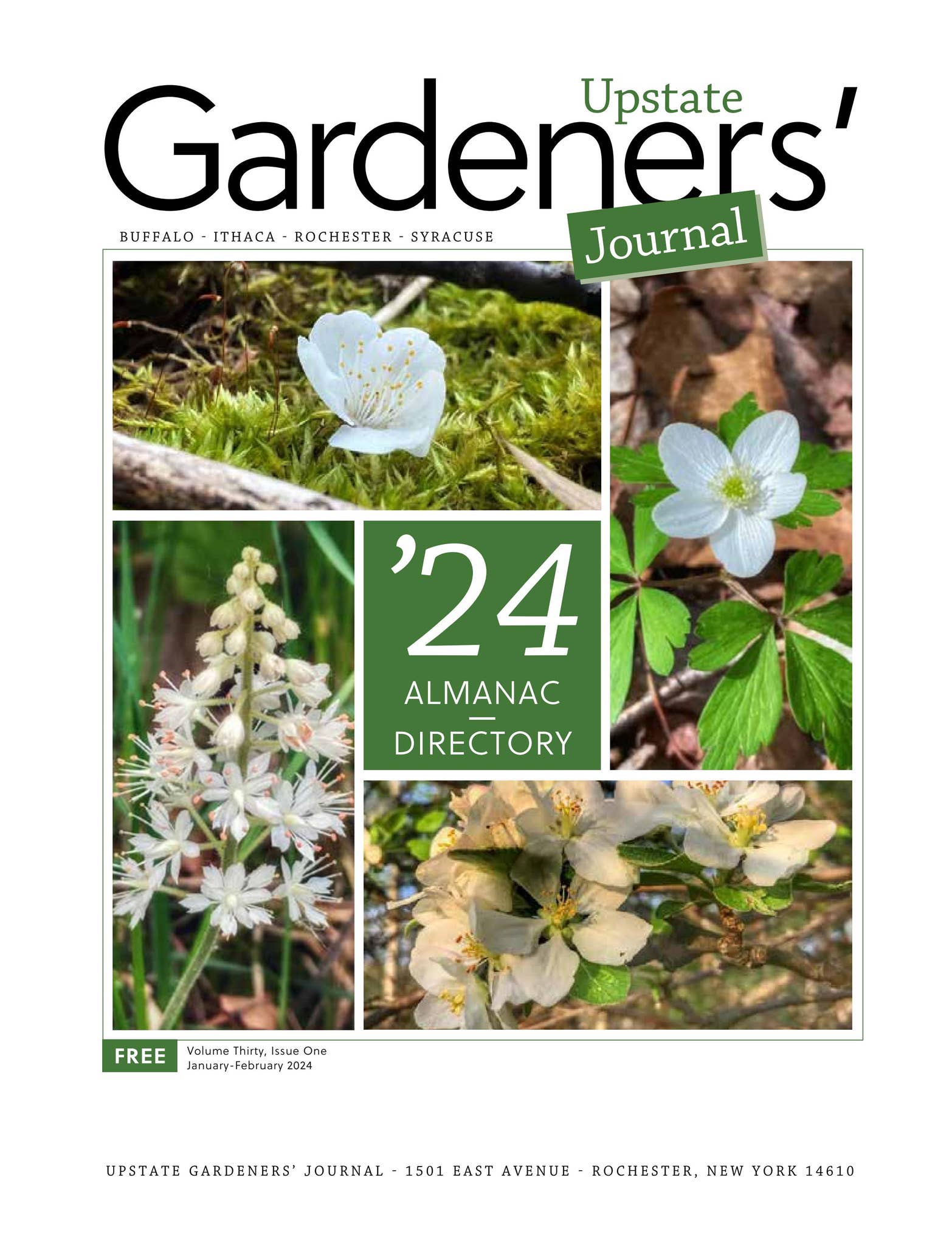 Upstate Gardeners' Journal 2024 Directory & Almanac by JFM Publishing ...