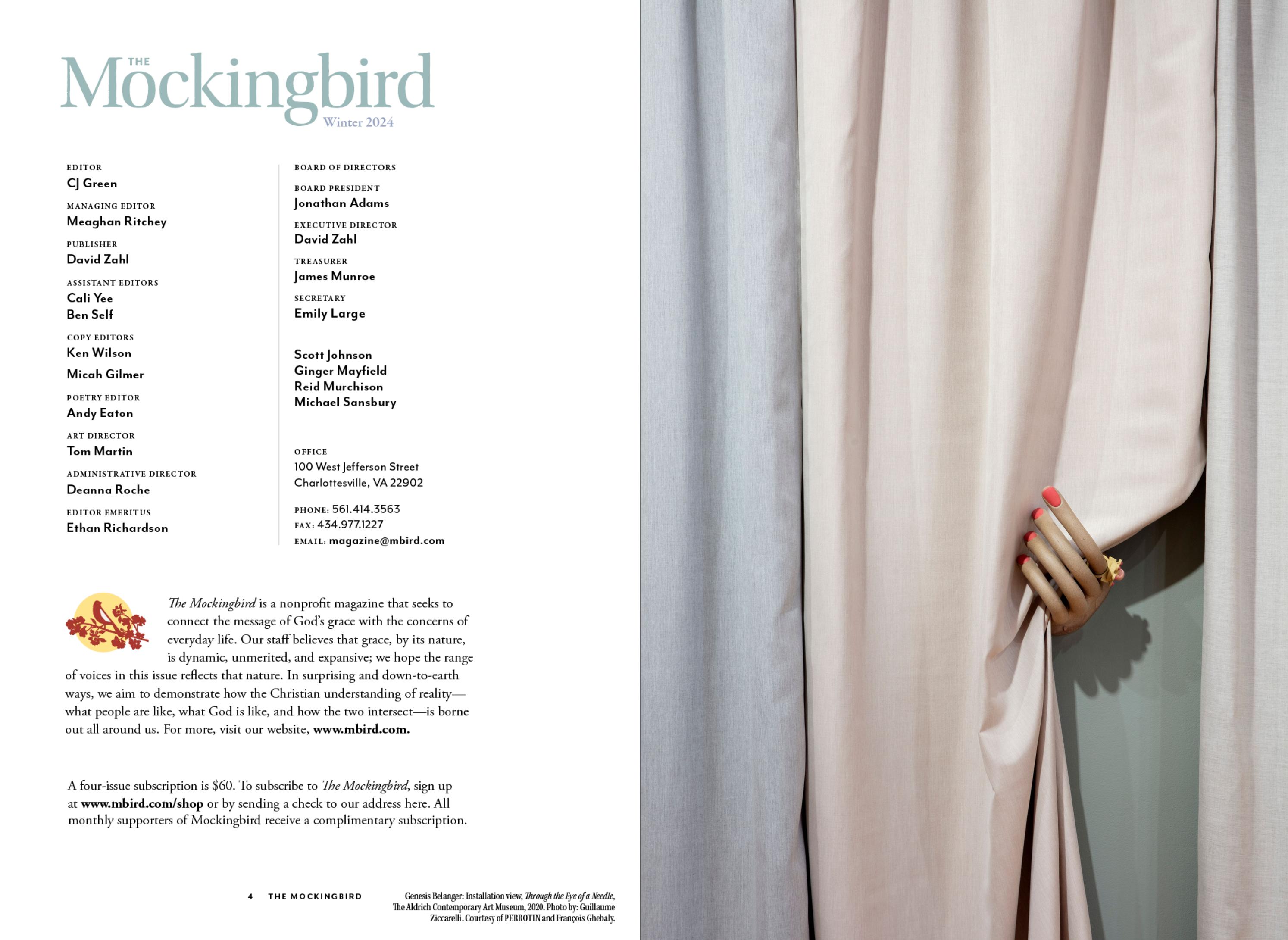 Issue 24: Mystery Preview by Mockingbird Ministries - Issuu