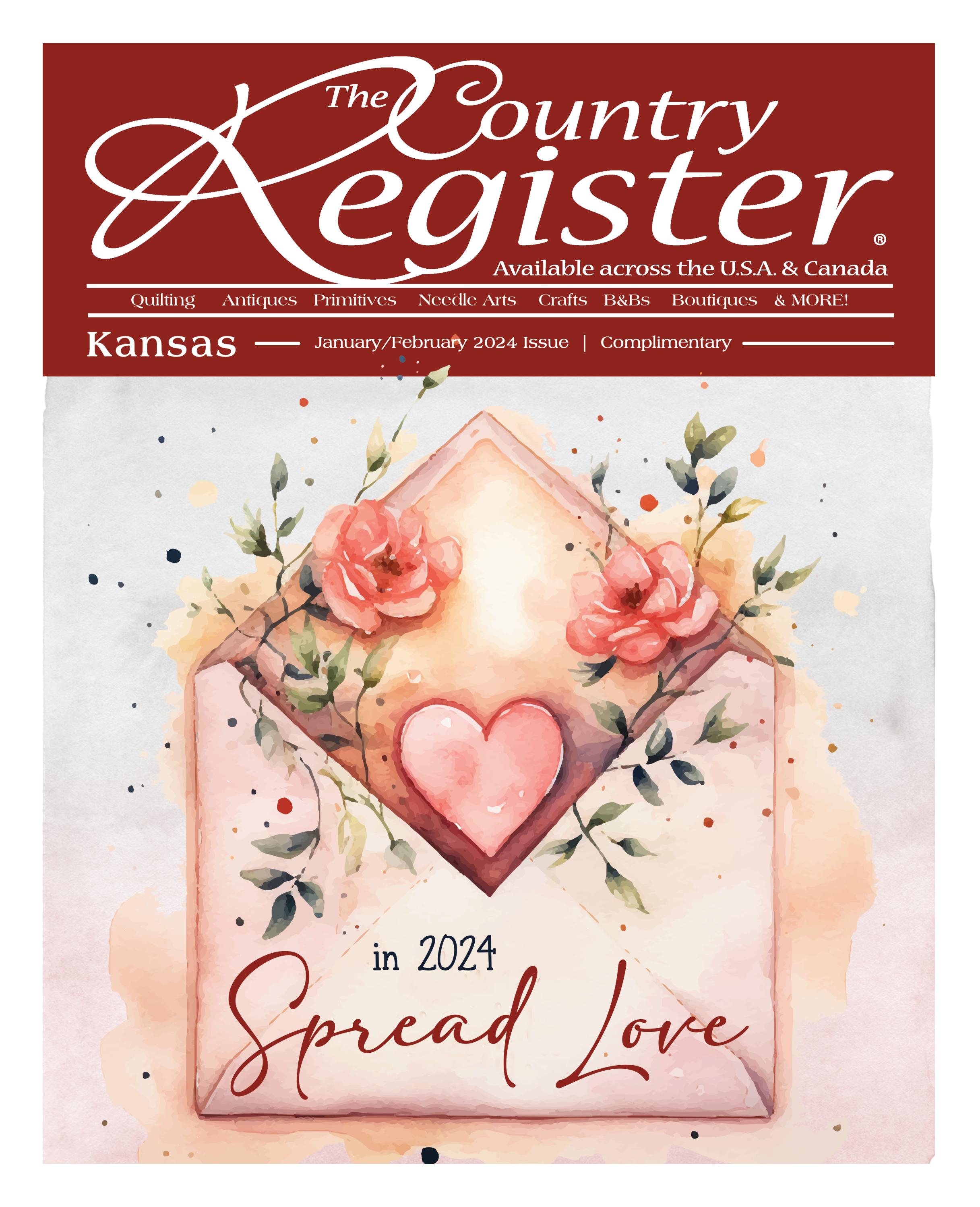 Country Register Kansas | March/April 2024 Issue by Moxie Marketing of the Midwest - Issuu
