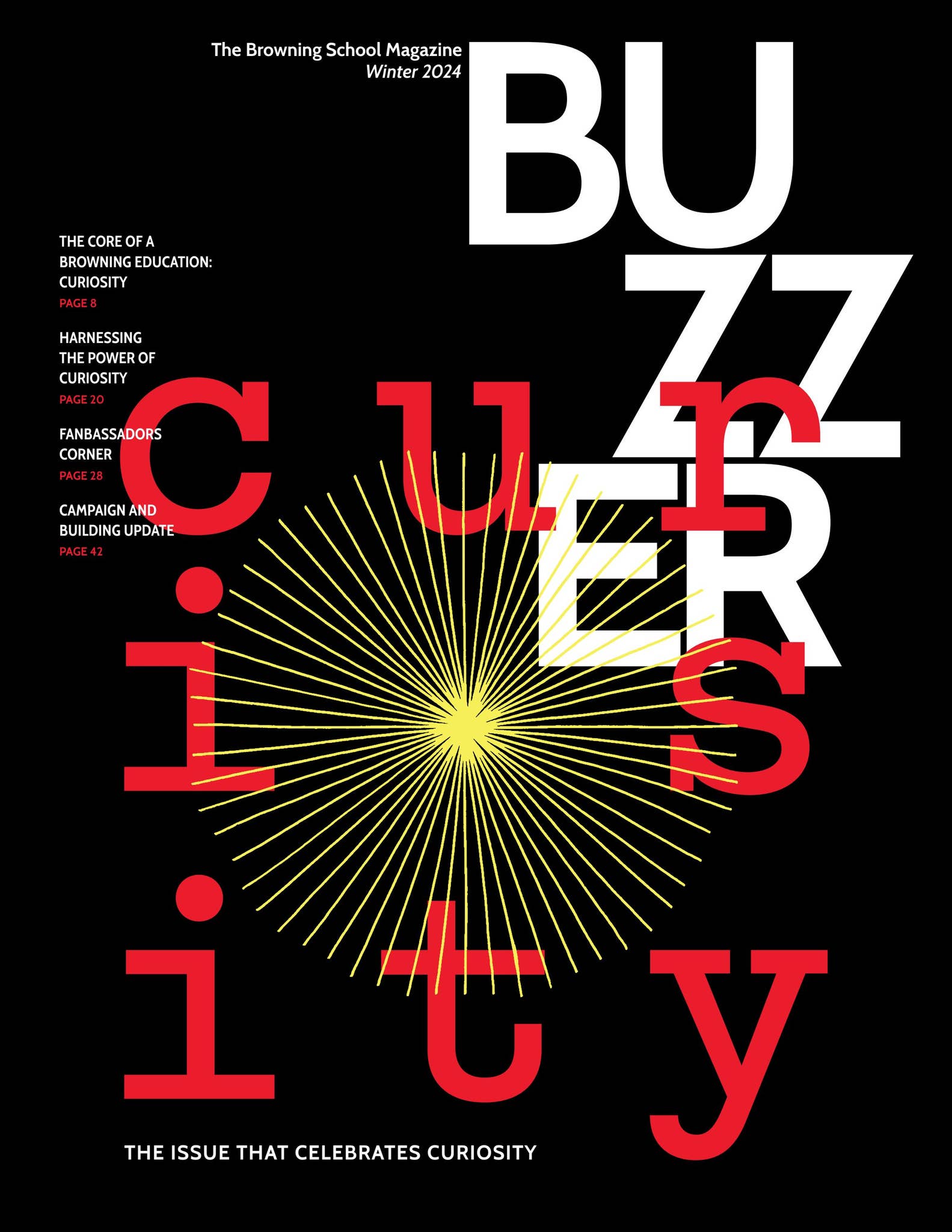 Buzzer Winter 2024 by The Browning School - Issuu