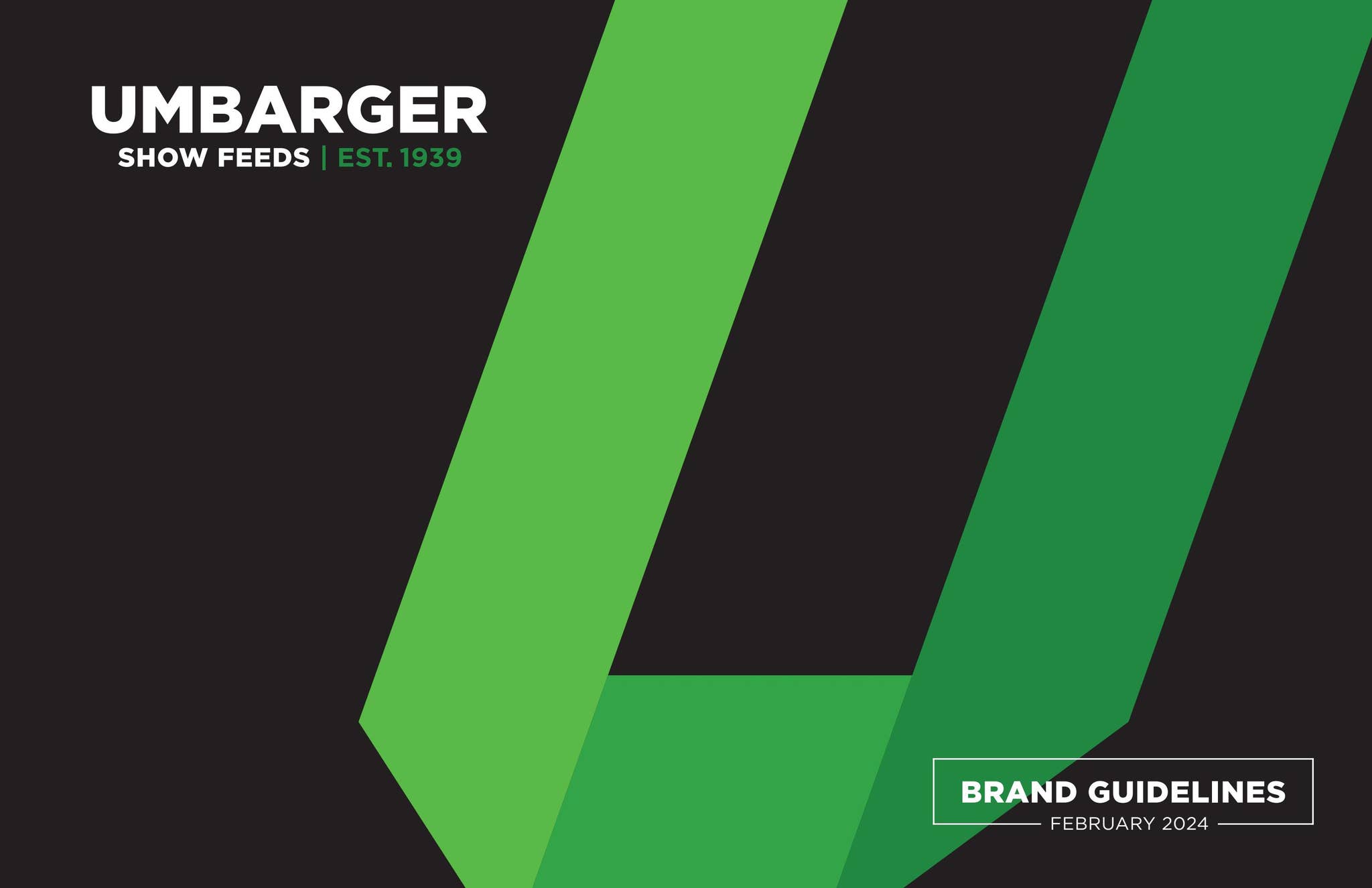 Umbarger Show Feeds - Brand Guidelines by UmbargerShowFeeds - Issuu