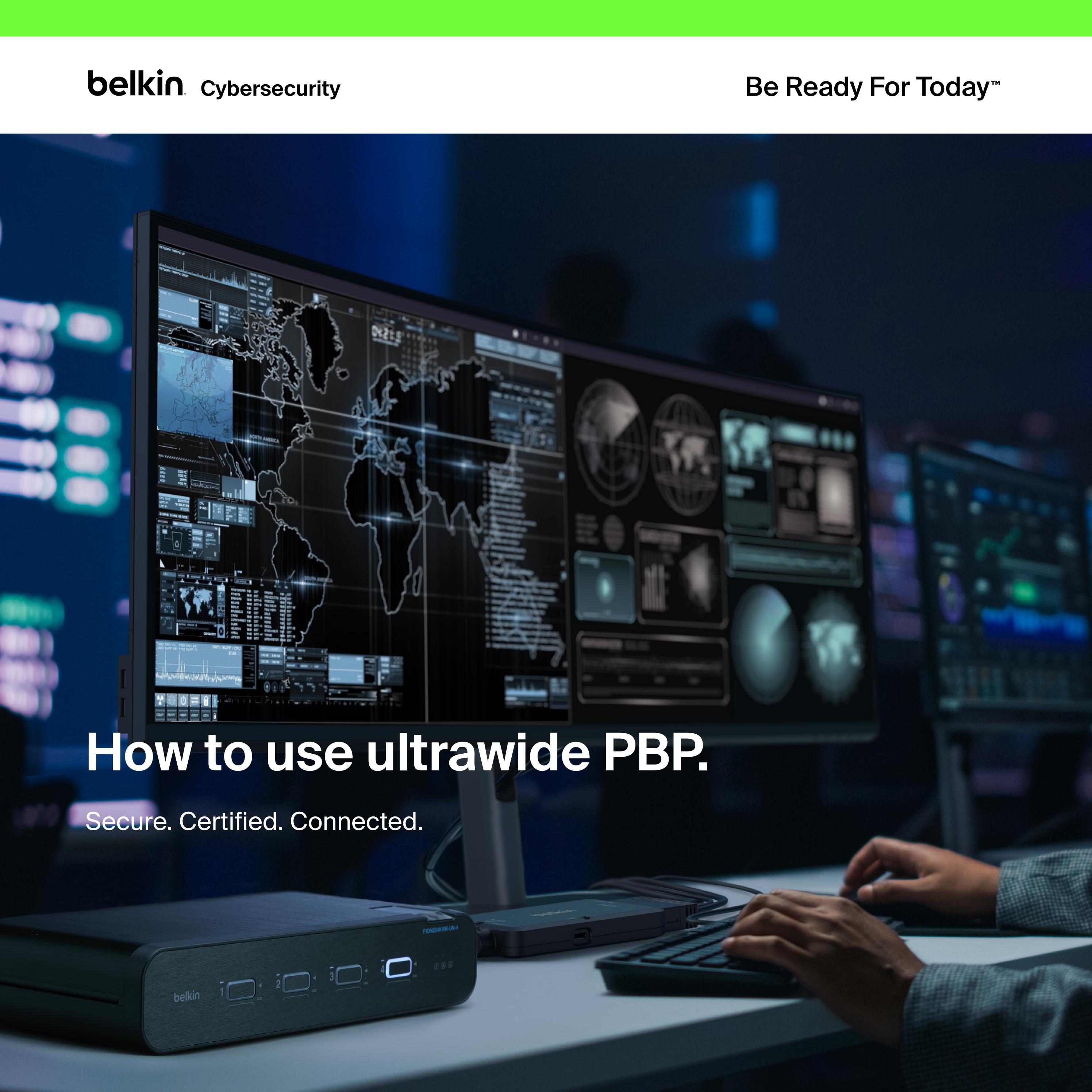How to use ultrawide PBP by Belkin - Issuu