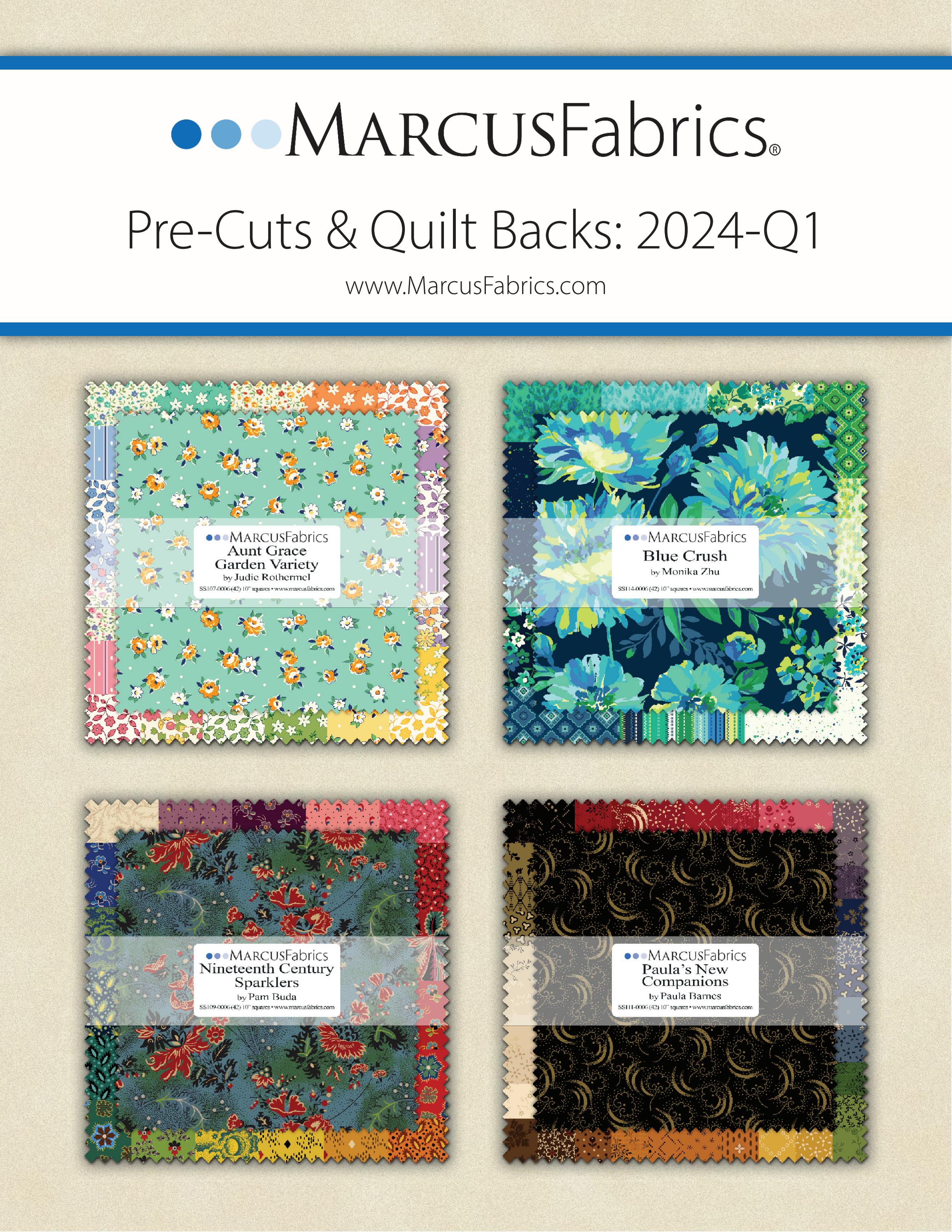Marcus Fabrics 2024-Q1 Pre-Cuts & Quilt Backs by Marcus Fabrics - Issuu