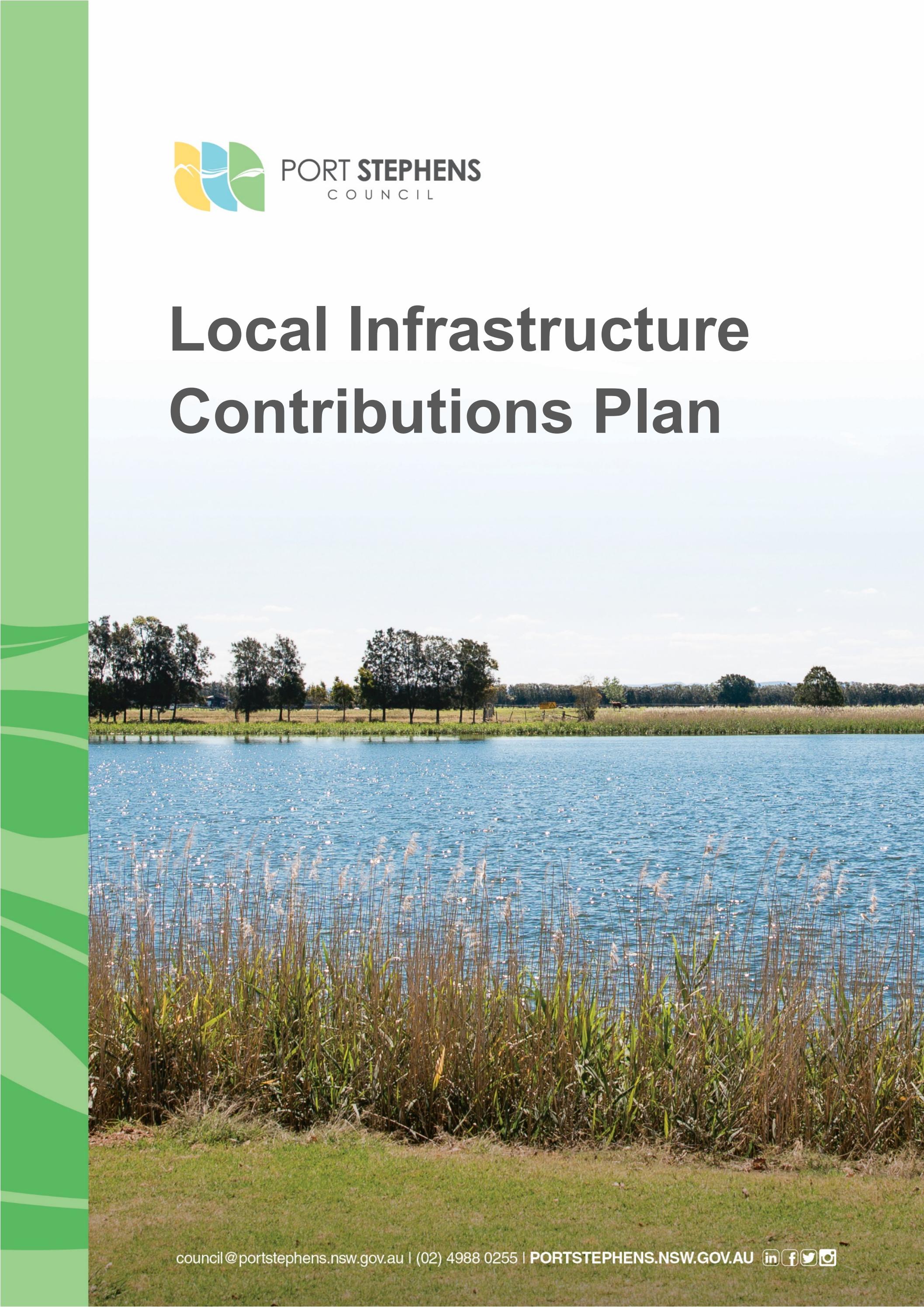 Local Infrastructure Contributions Plan by Port Stephens Council - Issuu