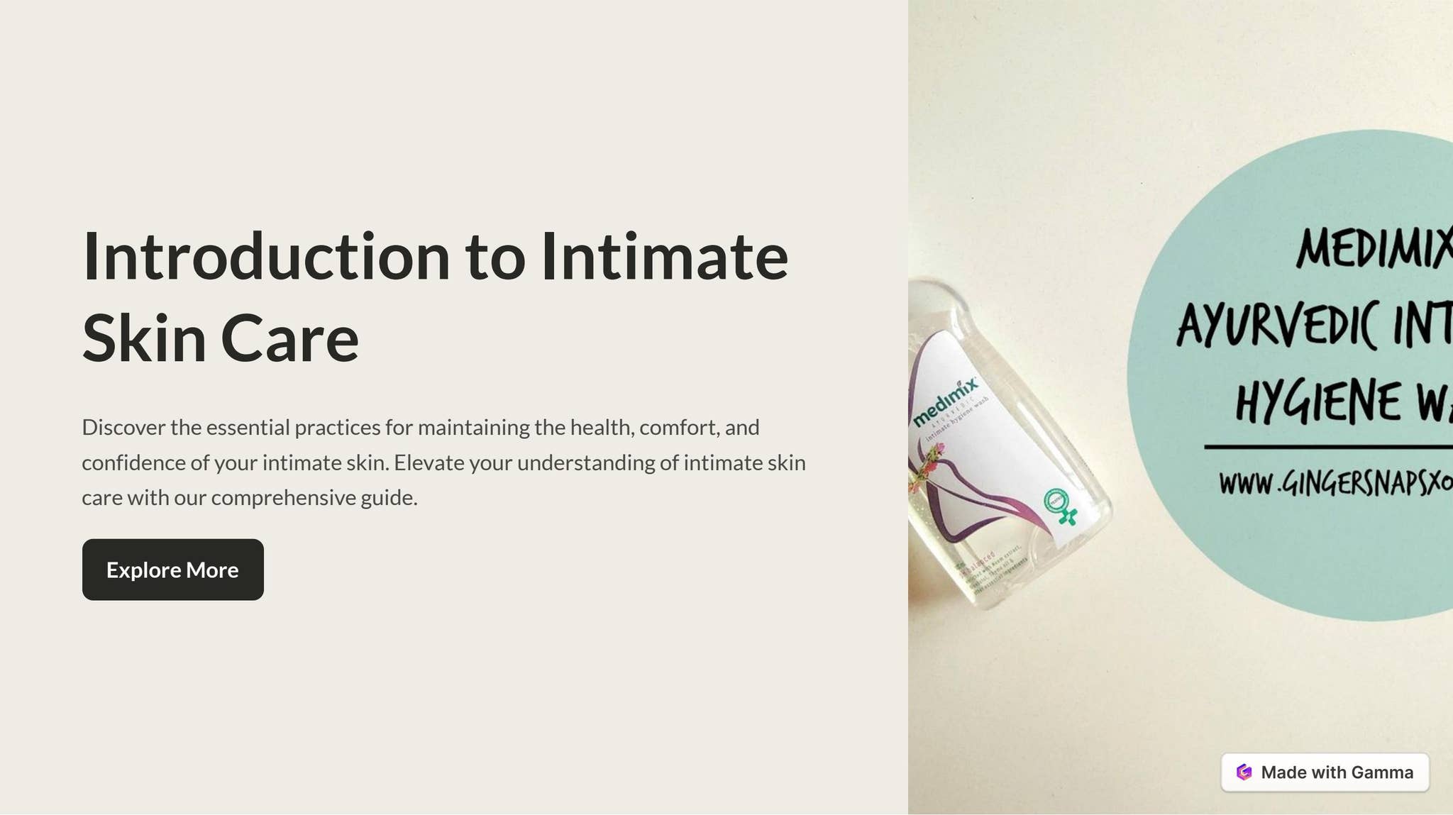 The Complete Guide to Intimate Skin Care: Prioritizing Health, Comfort ...