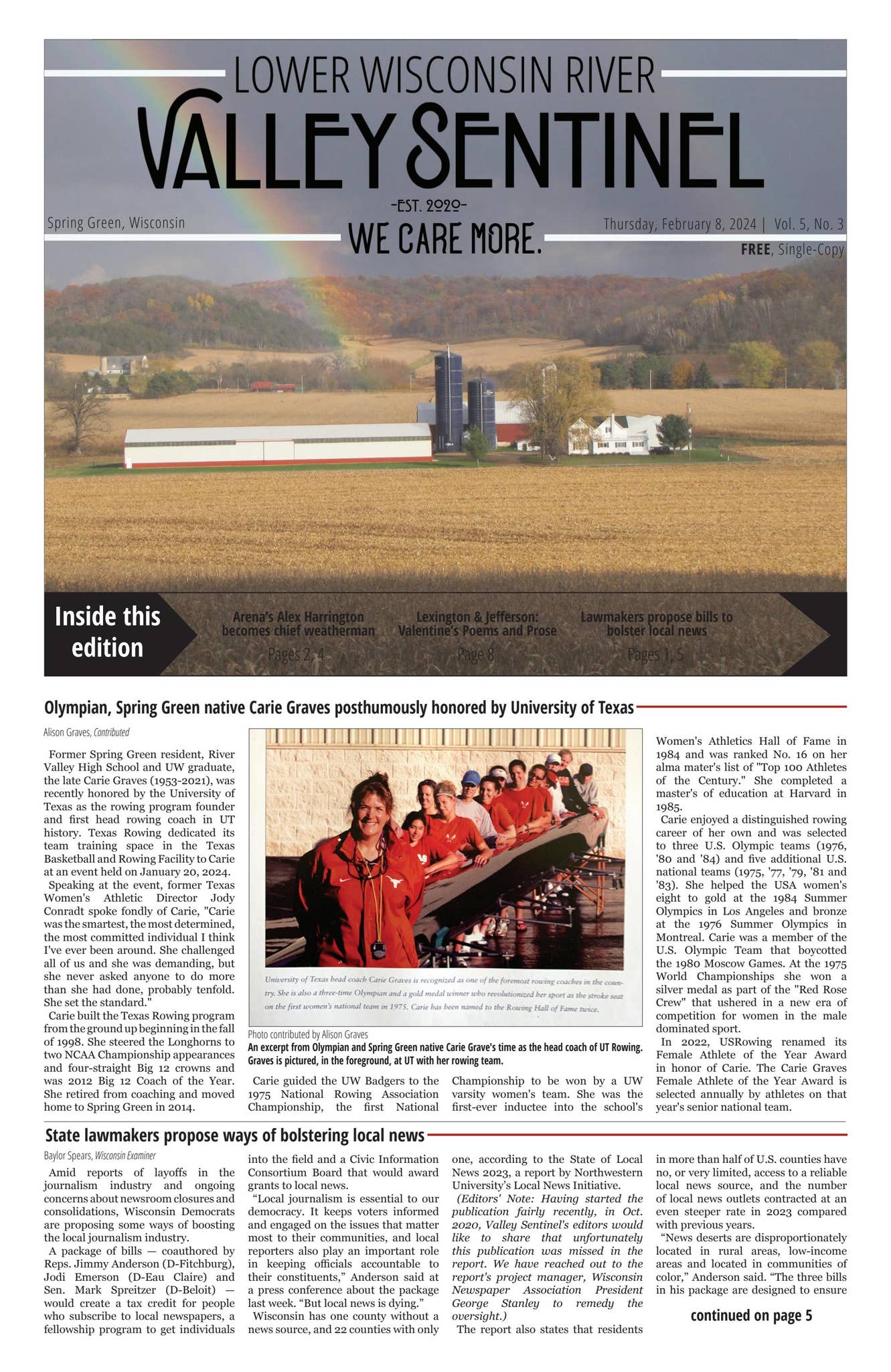 Valley Sentinel - 02-08-2024 by Valley Sentinel - Issuu