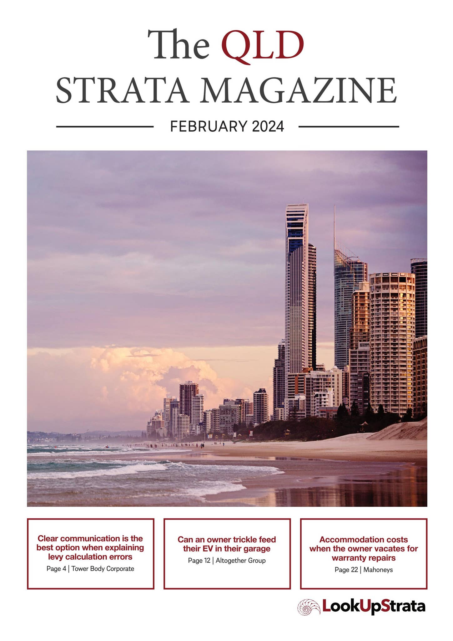 The QLD Strata Magazine | February 2024 by LookUpStrata - Issuu