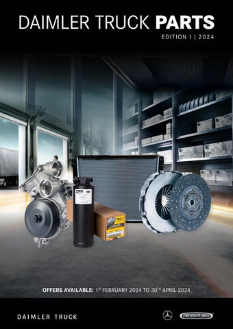 Daimler Truck Parts Edition 1 | 2024 NZ by daimlertrucks_aftersales - Issuu