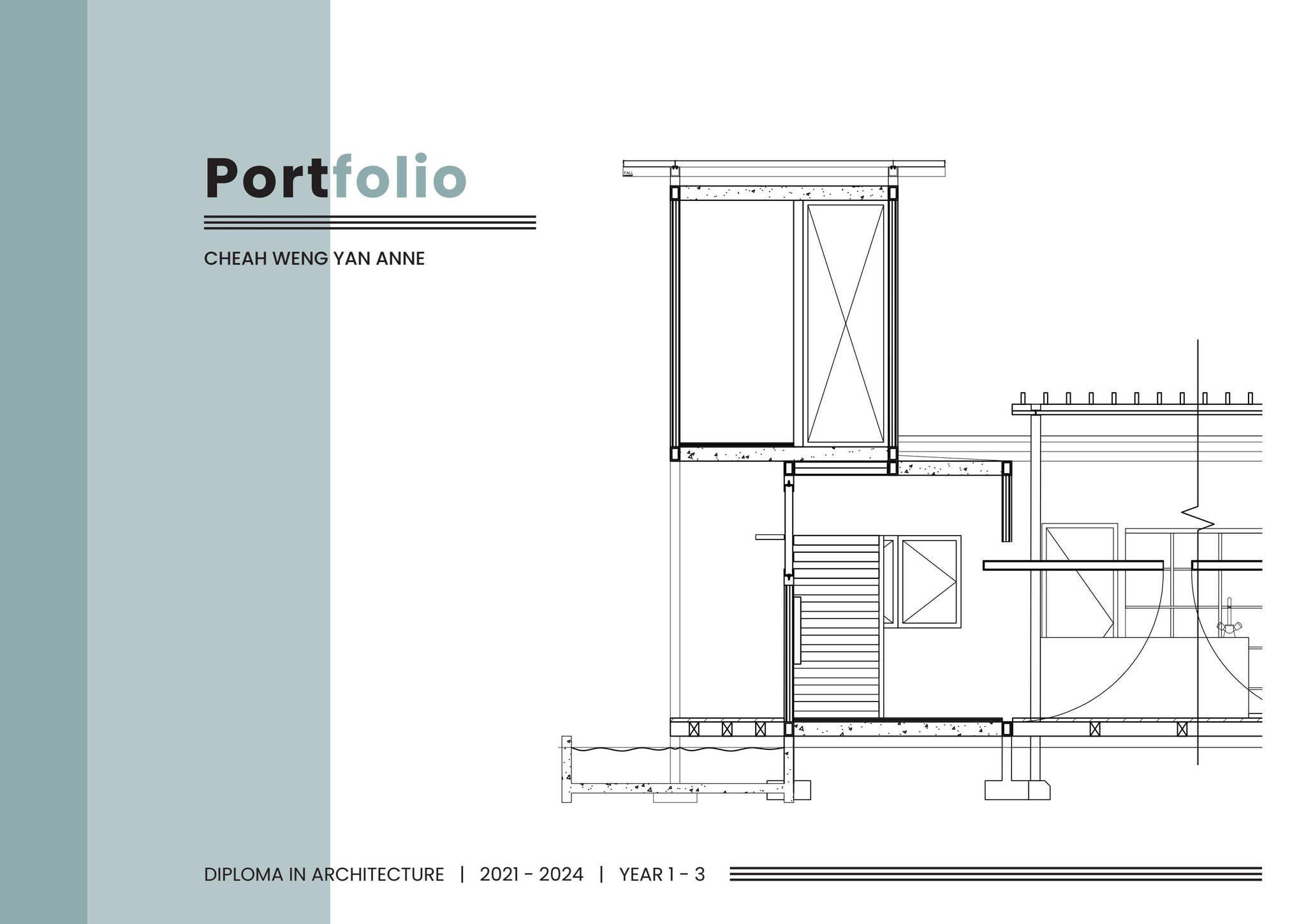 Year 1-3 Architecture Portfolio_Cheah Weng Yan Anne by Anne Cheah - Issuu