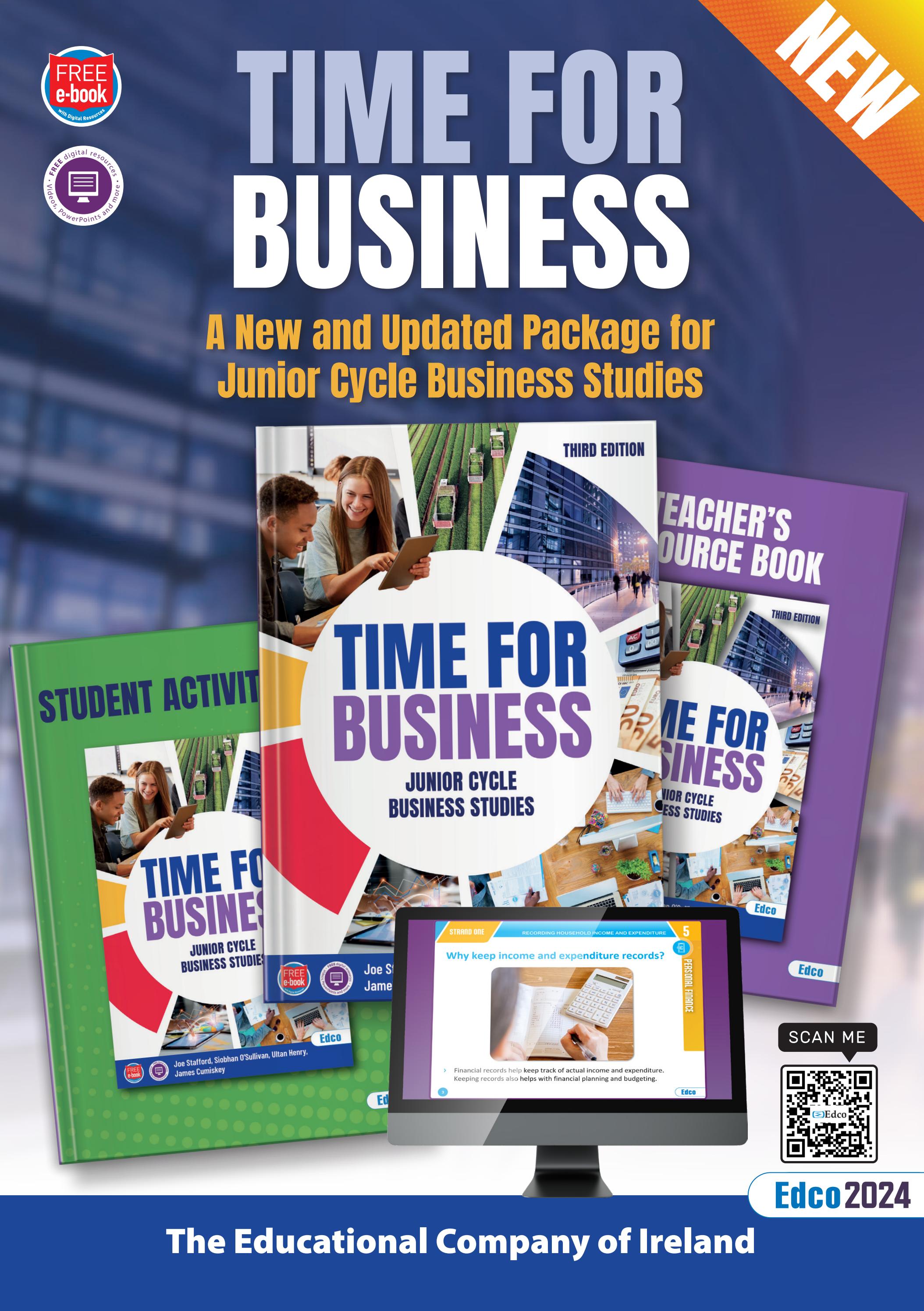 Time for Business 3rd Edition by Edco Ireland - Issuu