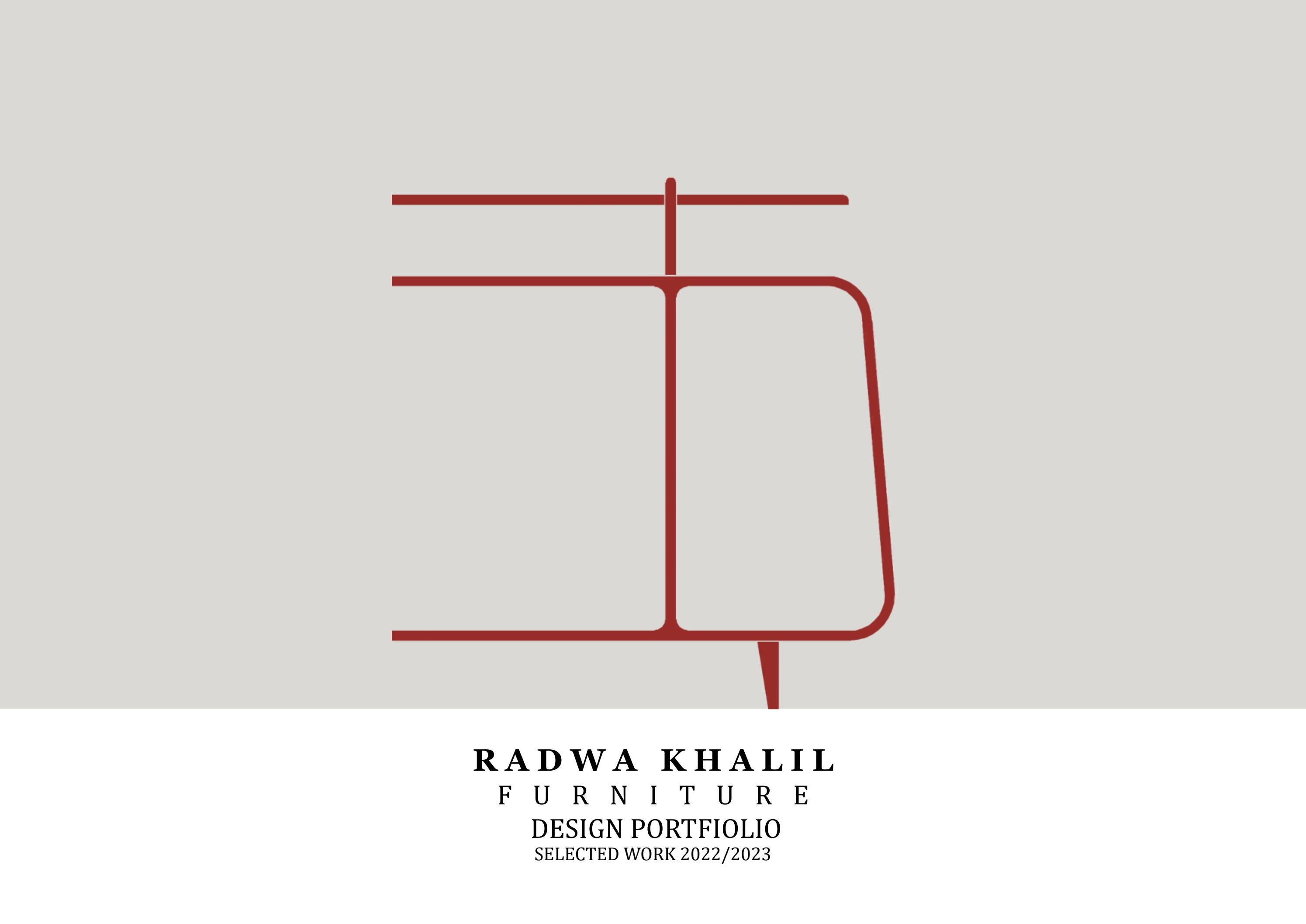 Furniture portfolio by Radwa khalil - Issuu
