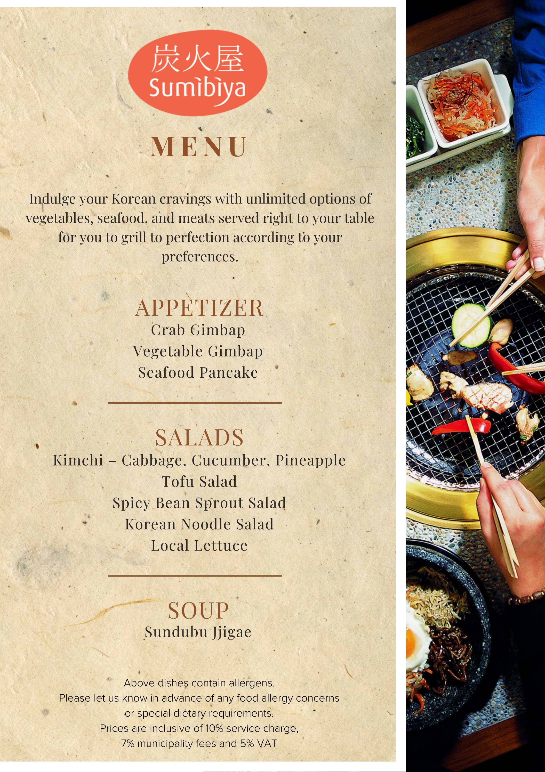 Sumibiya Buffet Menu 2023 by radissonbludxb - Issuu