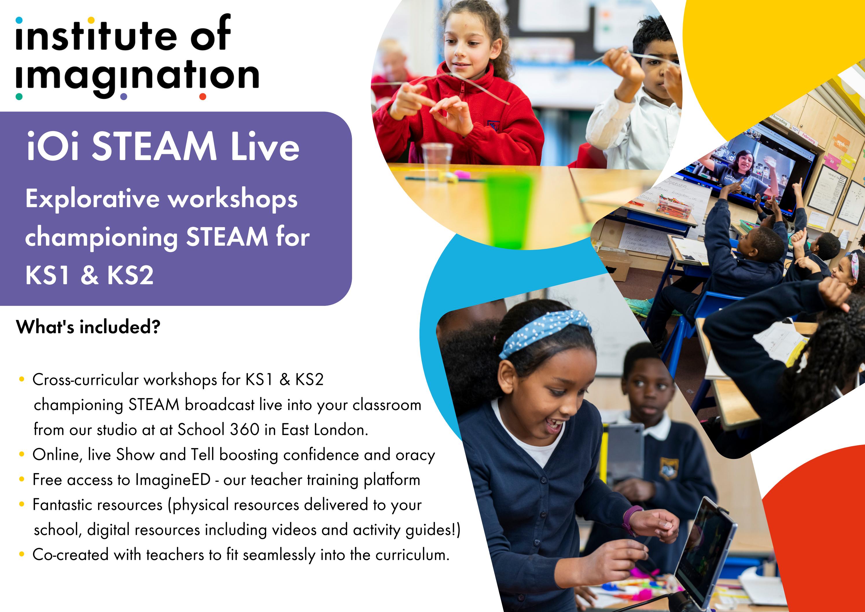 Summer Autumn 2024 iOi STEAM Live by instituteofimagination - Issuu