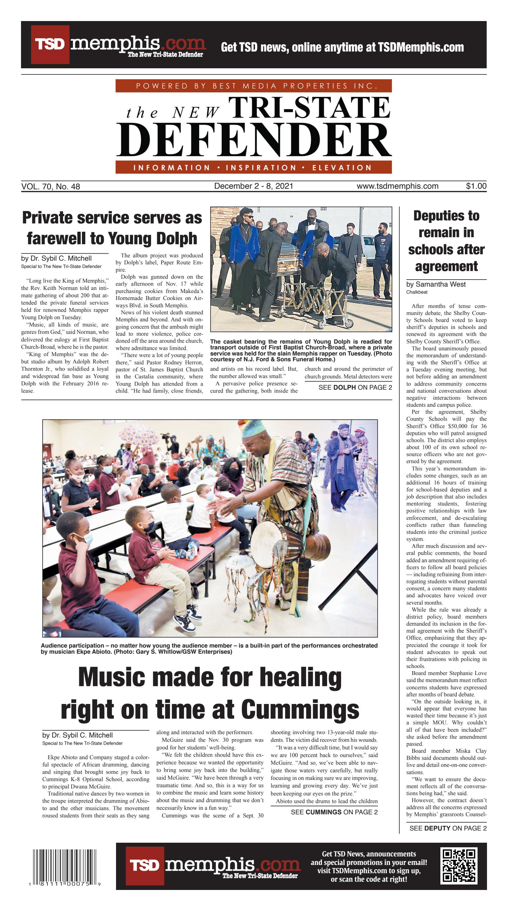 The New Tri-State Defender - December 2-8, 2021 by The Tri-State ...