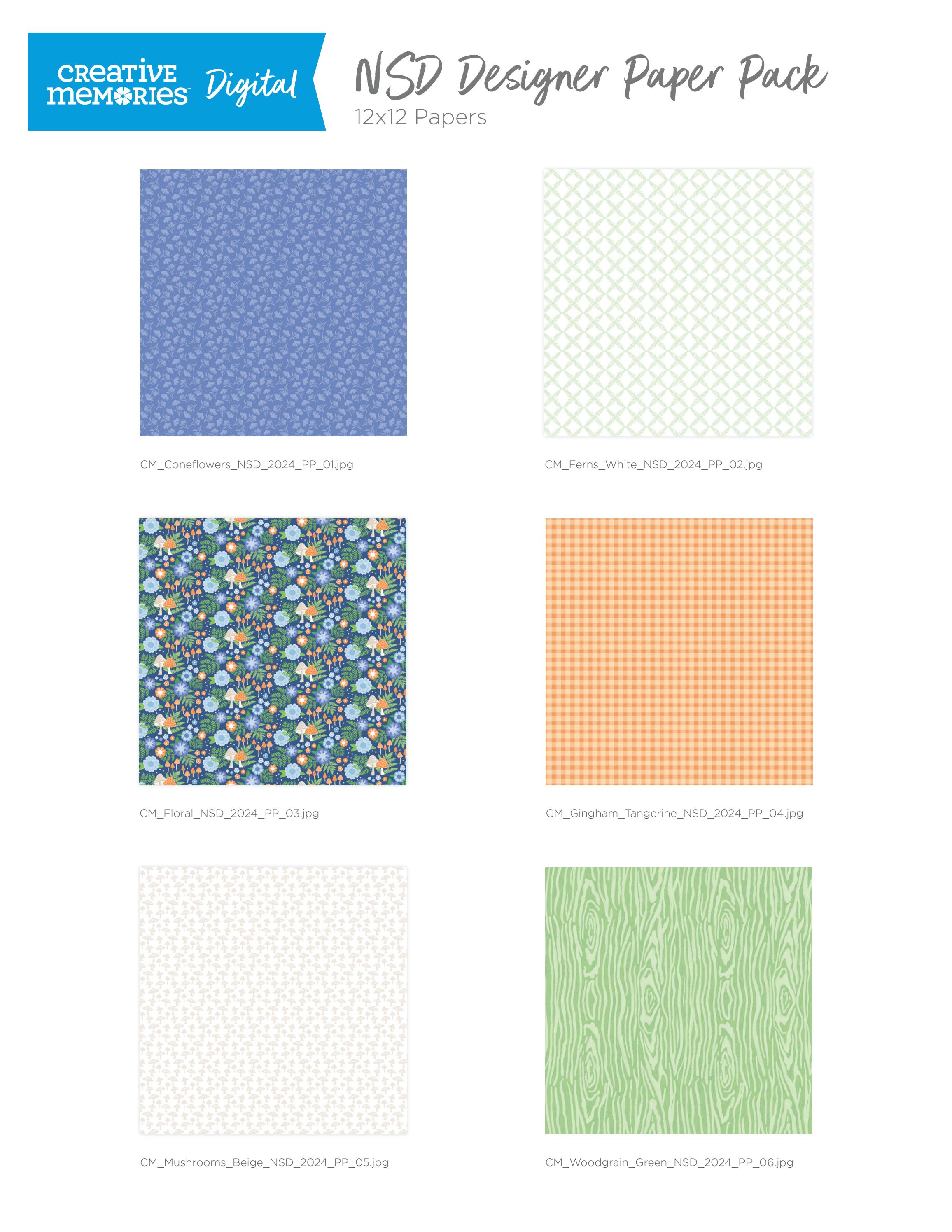 NSD 2024 Digital Artwork Kit Preview by Creative Memories - Issuu