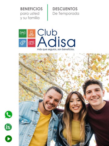 Beneficios de Club Adisa by AdisaCR - Issuu