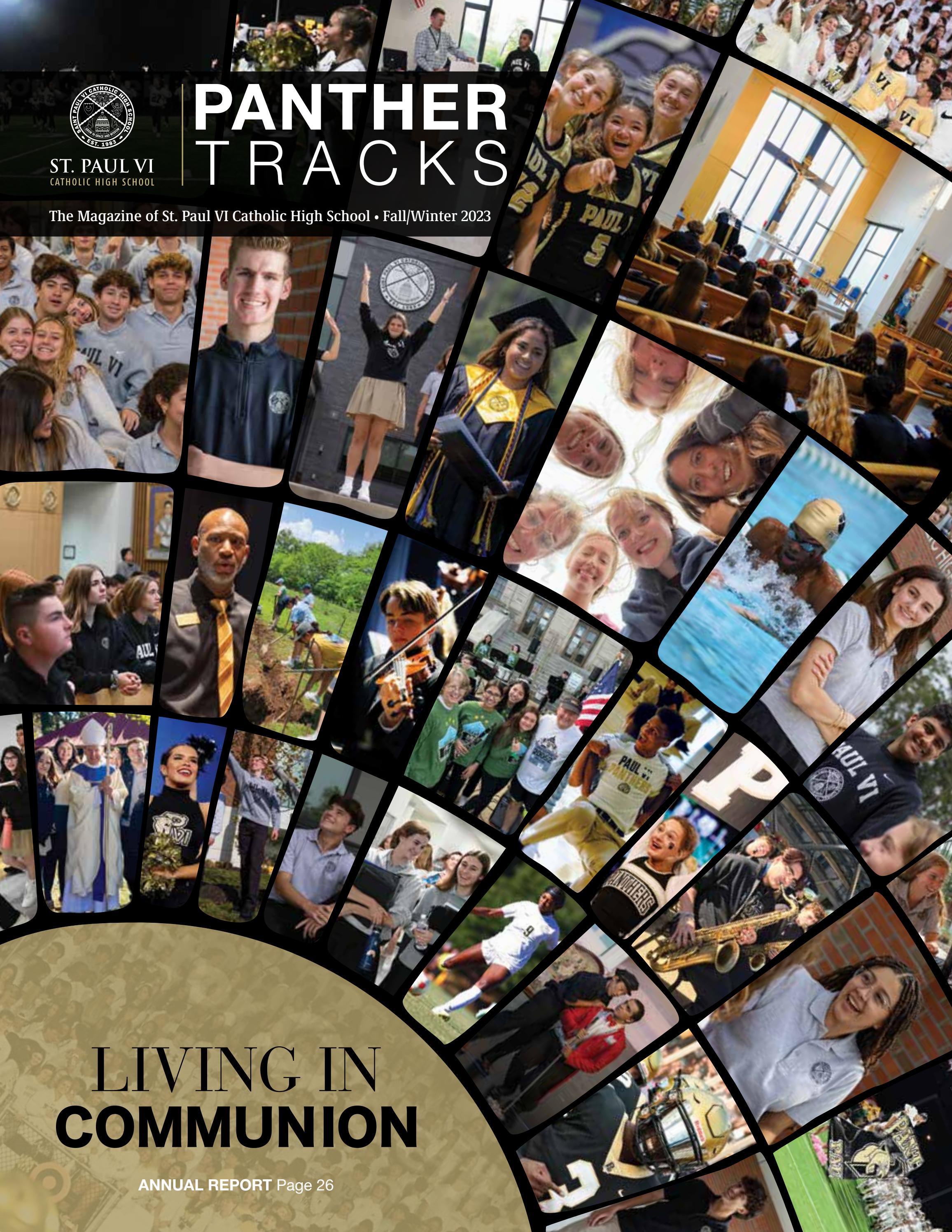 PVI Panther Tracks Fall/Winter 2023 by St. Paul VI Catholic High School ...