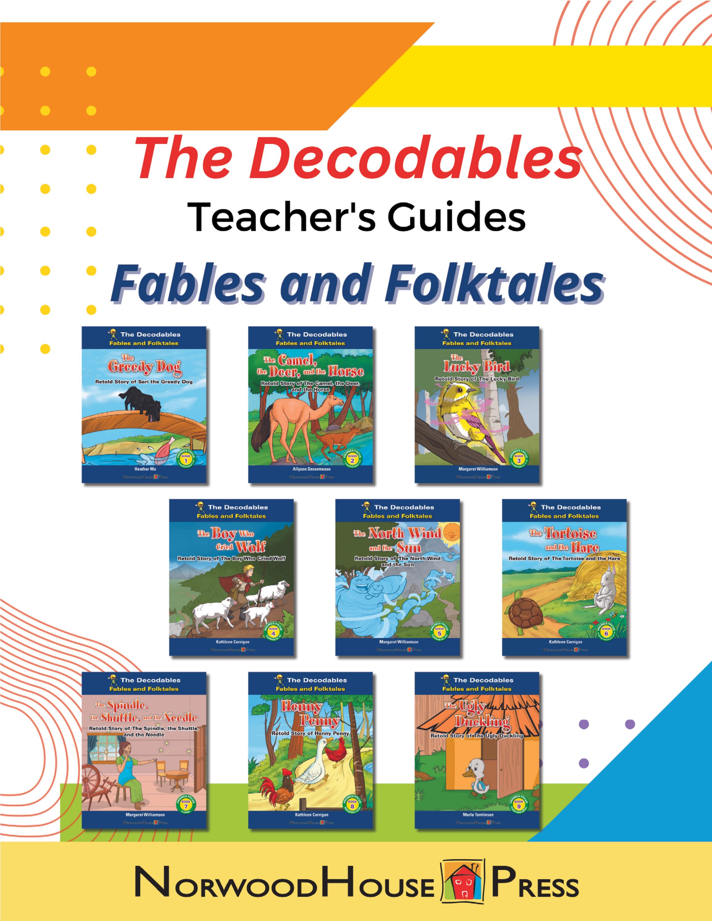 The Decodables - Fables and Folktales (Set 6) - Teacher's Guide by ...